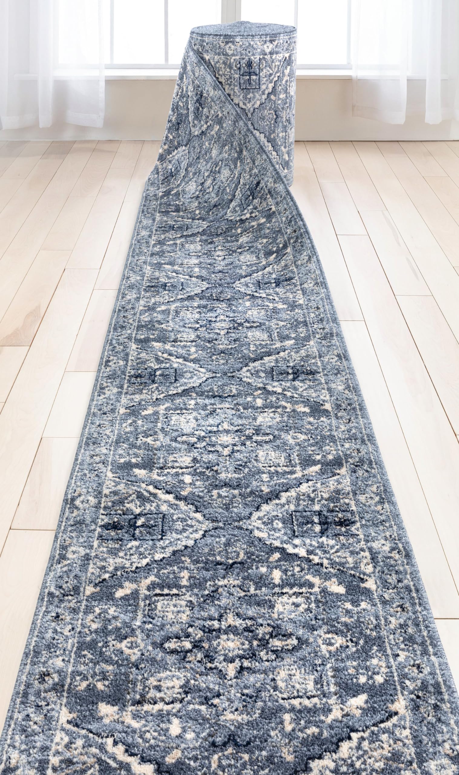 Amazon.com: Well Woven Custom Size Hallway & Stair Runner - Omaha ...