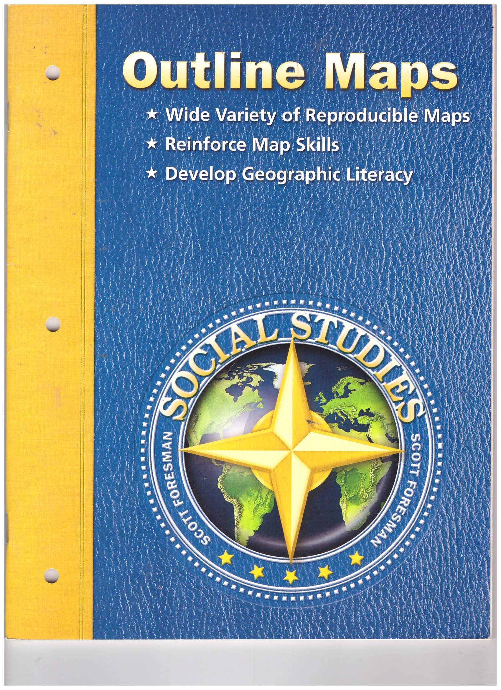 Amazon.com: Scott Foresman Social Studies : Outline Maps: 9780328040940 ...