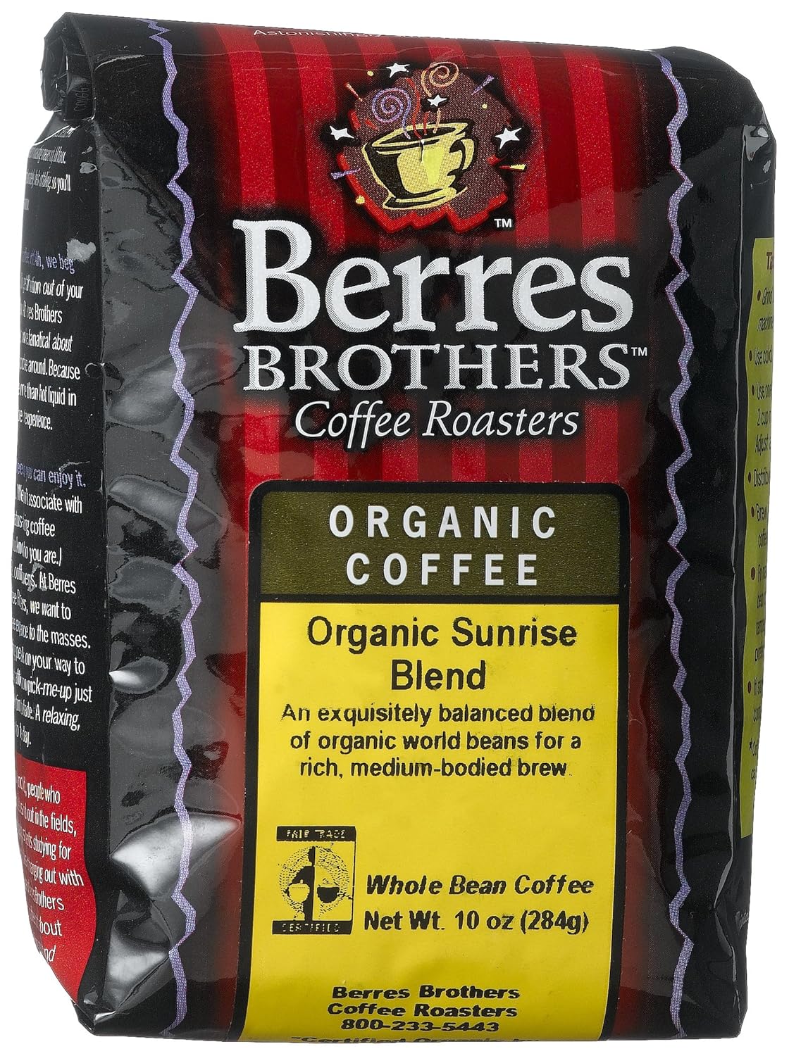 Amazon.com : Berres Brothers Coffee Roasters Organic Sunrise Blend ...