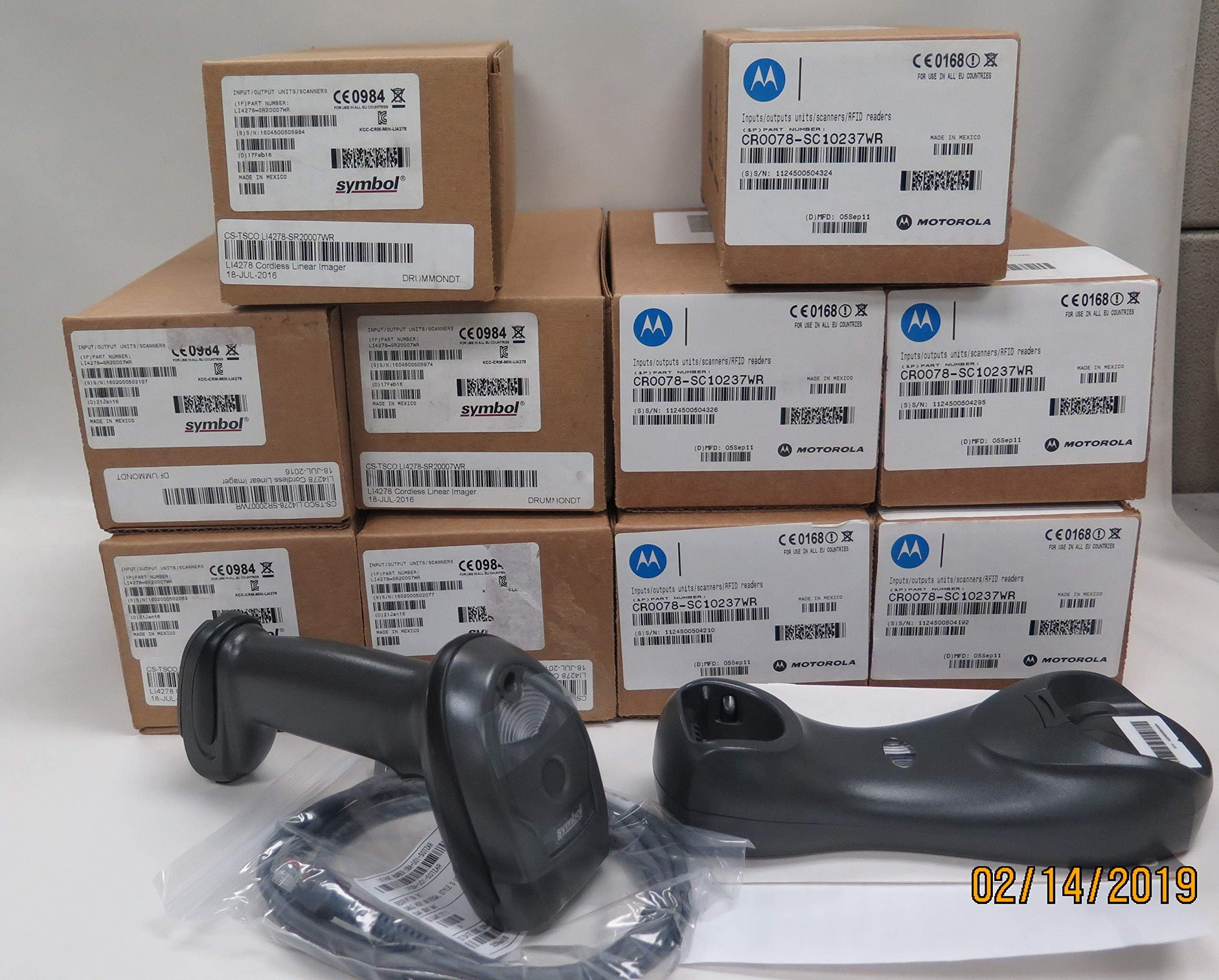 Zebra Symbol LI4278 Escáner de código de Barras Bluetooth inalámbrico ...