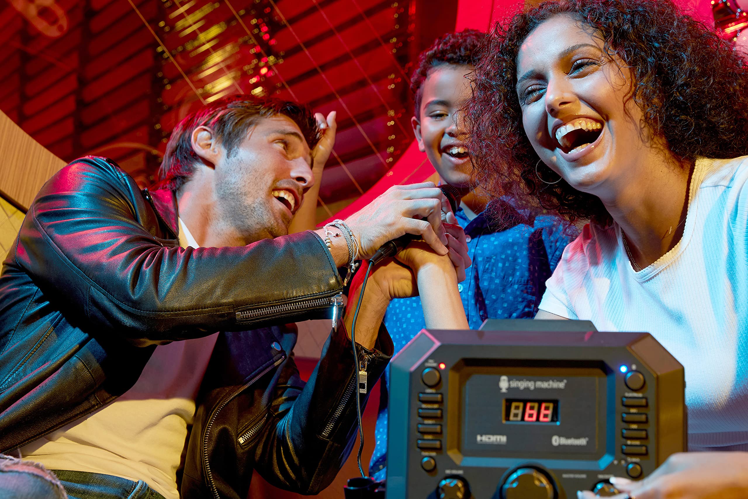 Singing Machine SingCast K-Box Video Casting Karaoke Machine with ...