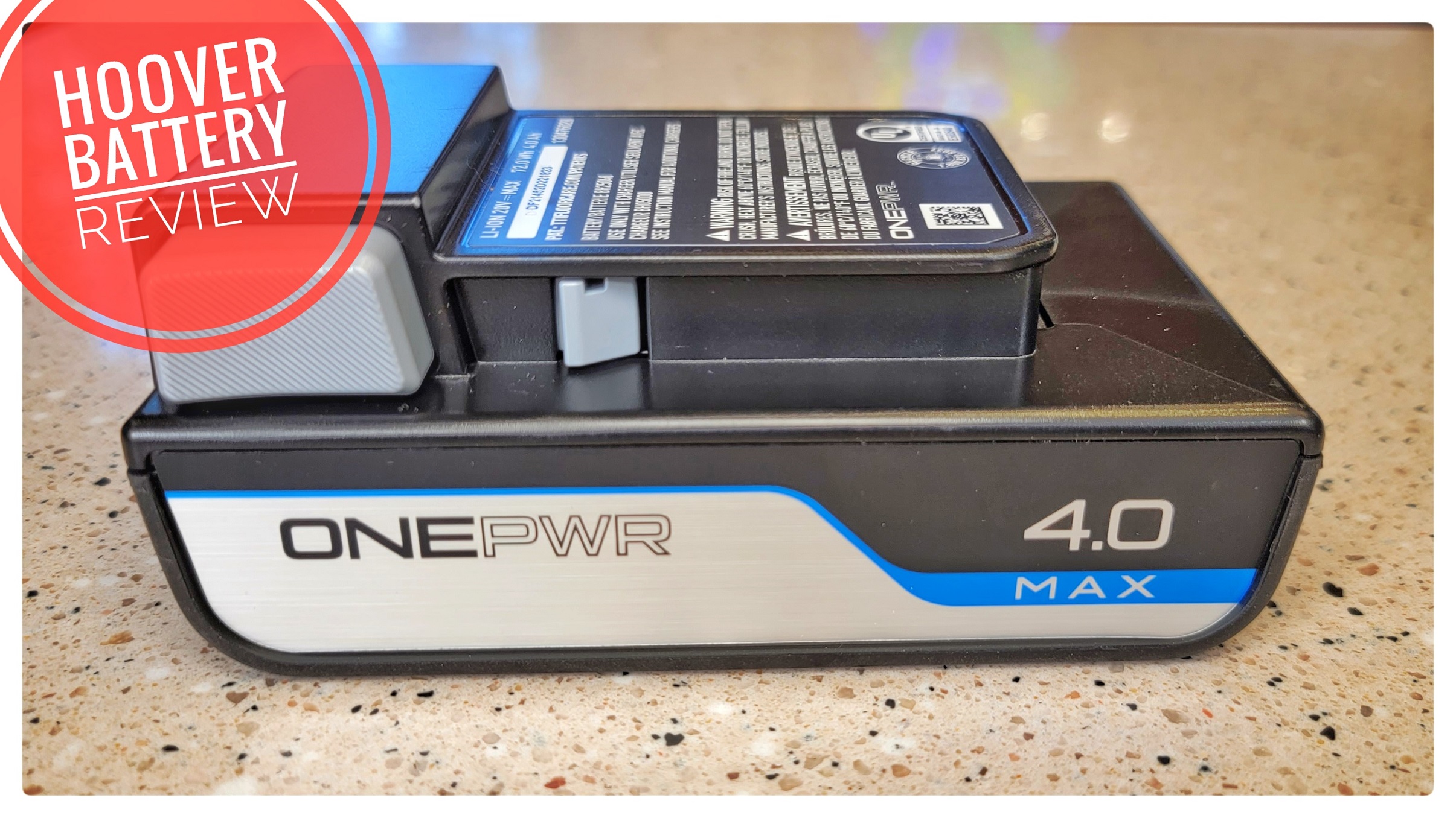 Watch Hoover ONEPWR 4.0 Lithium Ion Battery Review on Amazon Live