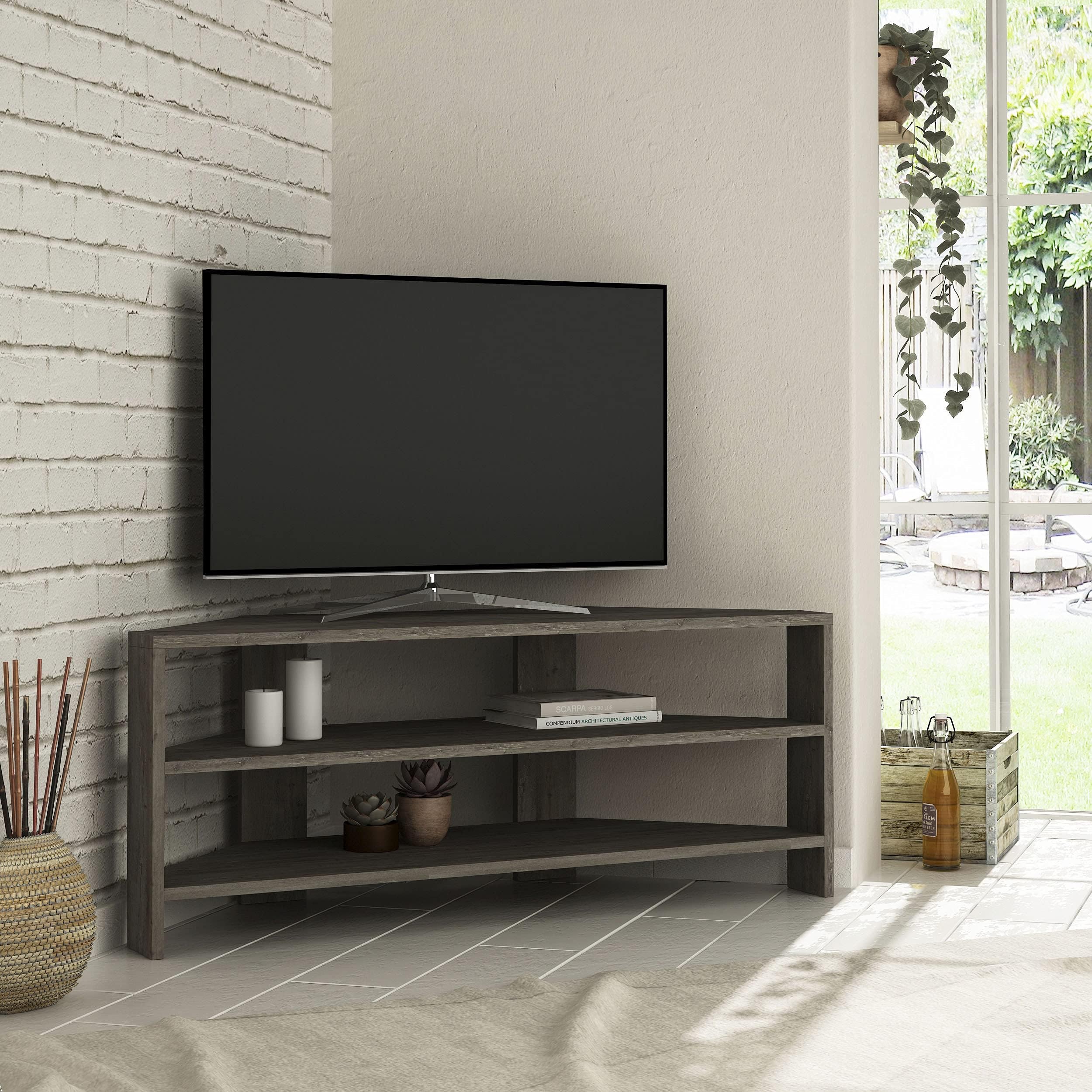 AVF Buckingham Affinity Oval TV Stand 800 Walnut/Black Glass: Amazon.co ...