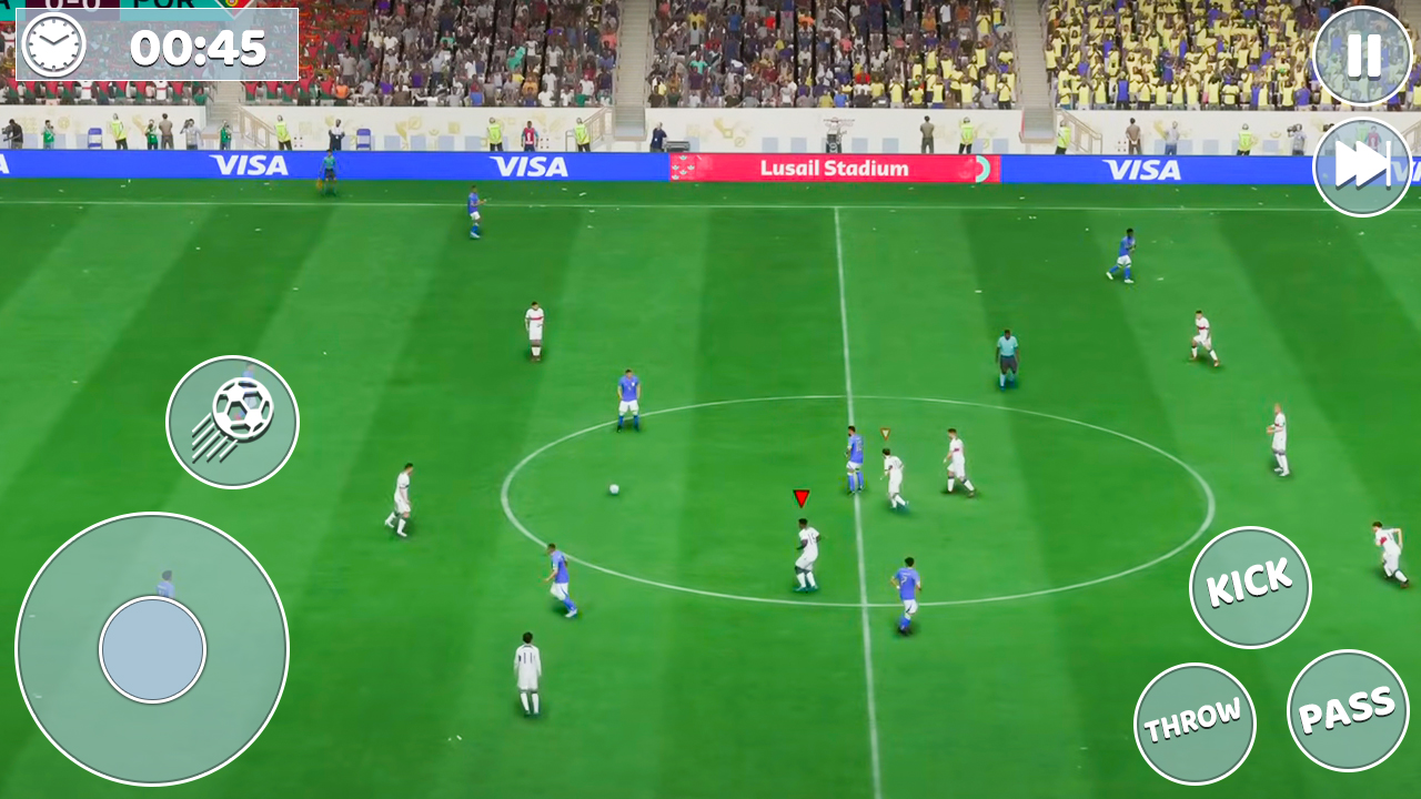 Real World Soccer League Football Championship Perfect Soccer Strike ...