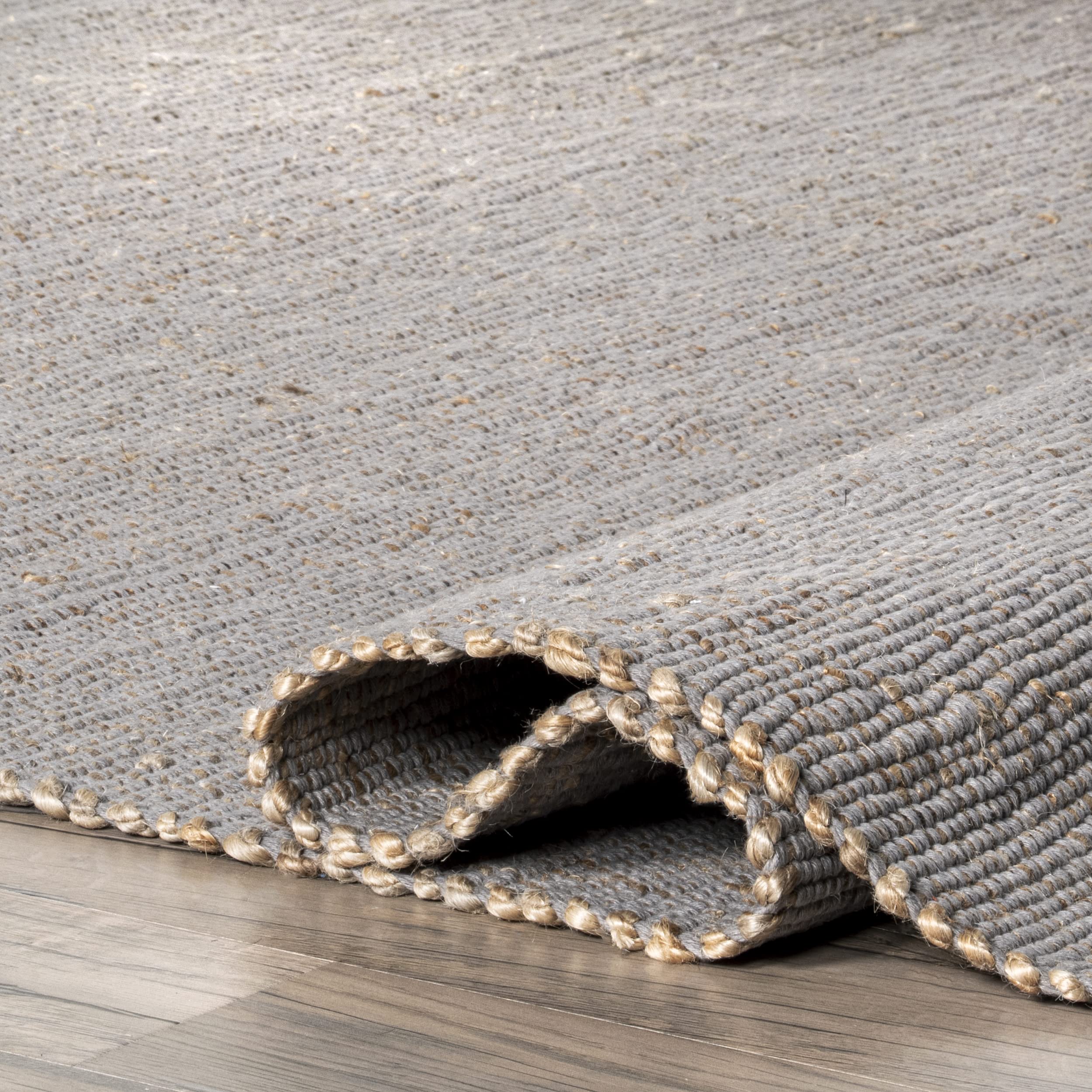 Nuloom Handwoven Solid Elfriede Area Rug