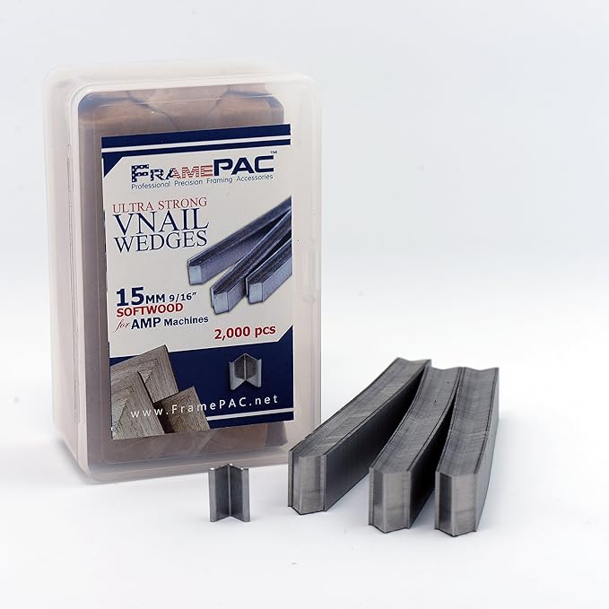 V Nails for Softwood Picture Frames - 15mm (9/16 Inch) - [2000 V-Nail ...
