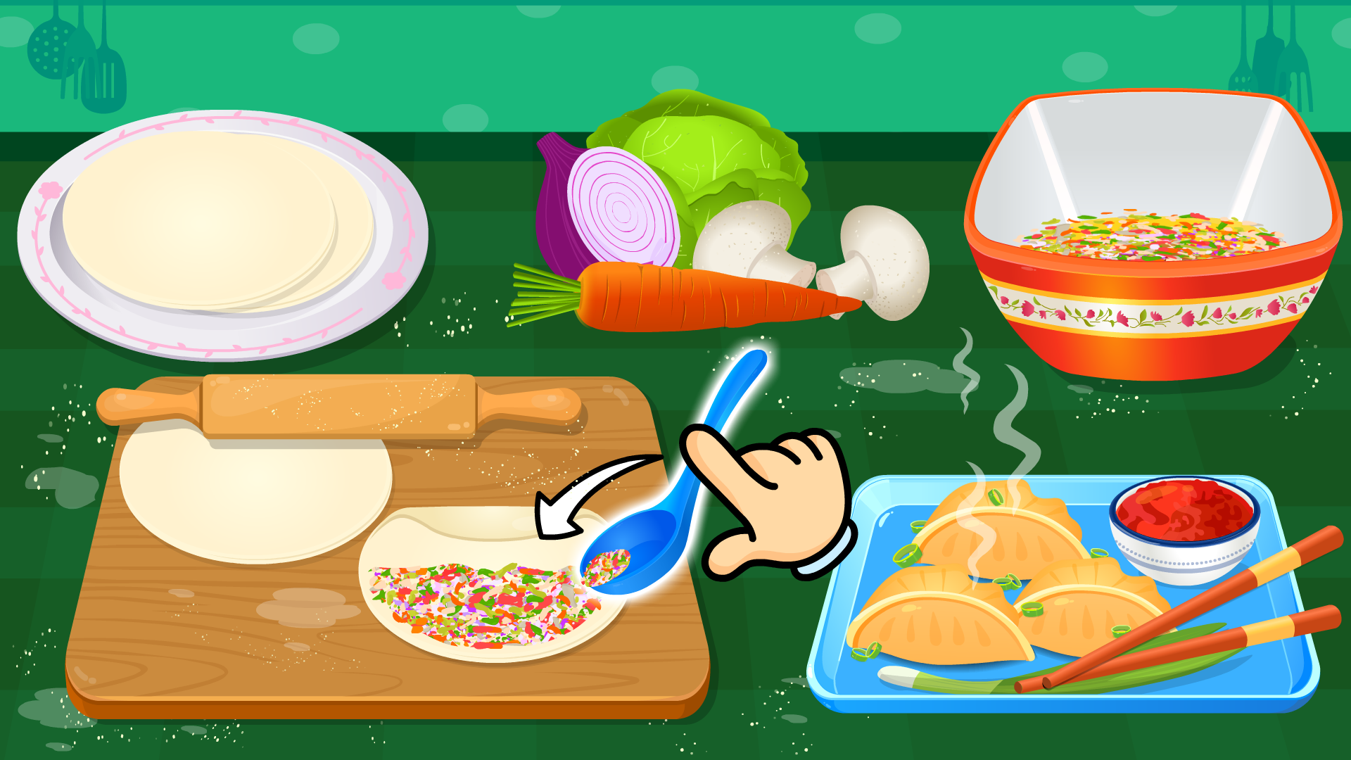 Kids Cooking Games - Free Cooking games for toddlers Cook - Pizza ...