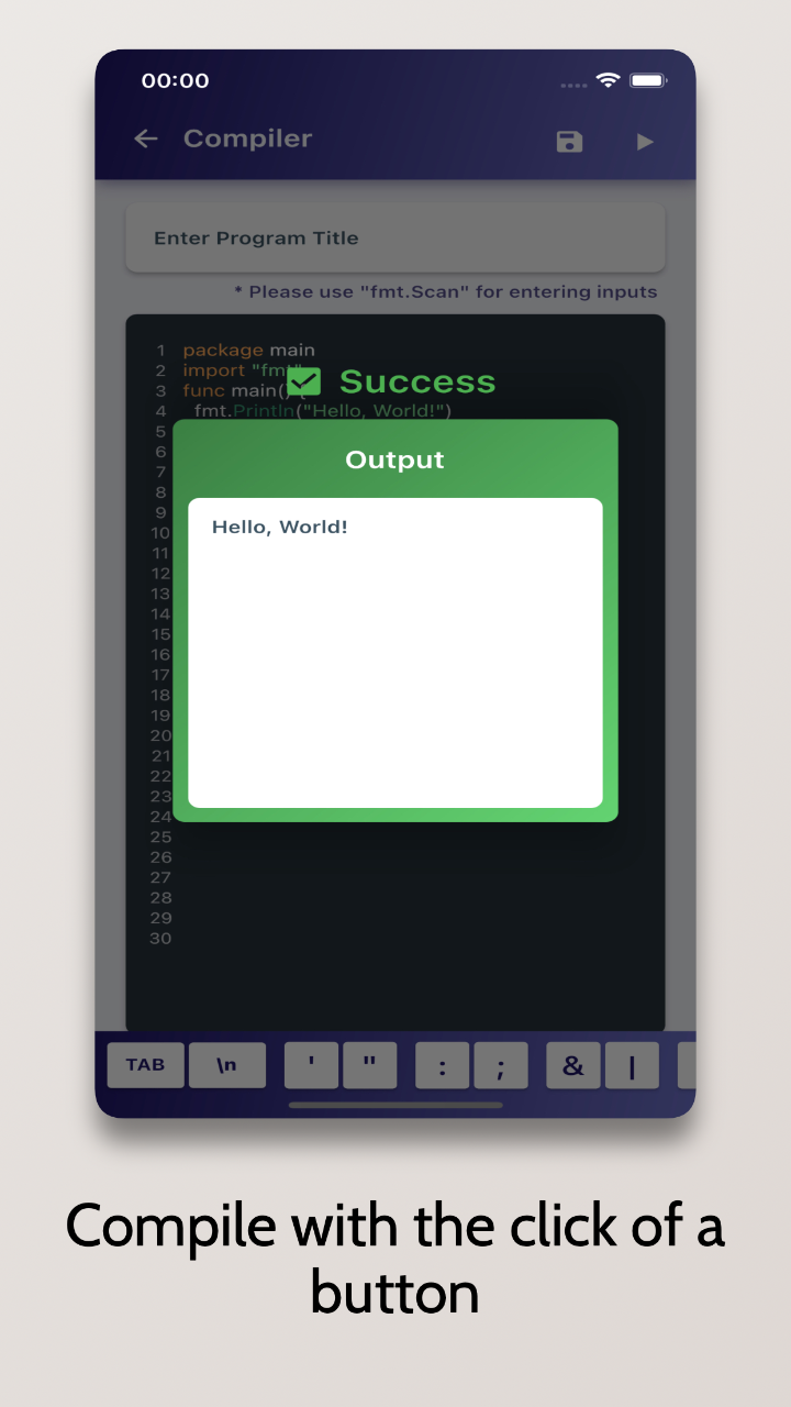 Go Compiler - Run .go Code - App on Amazon Appstore