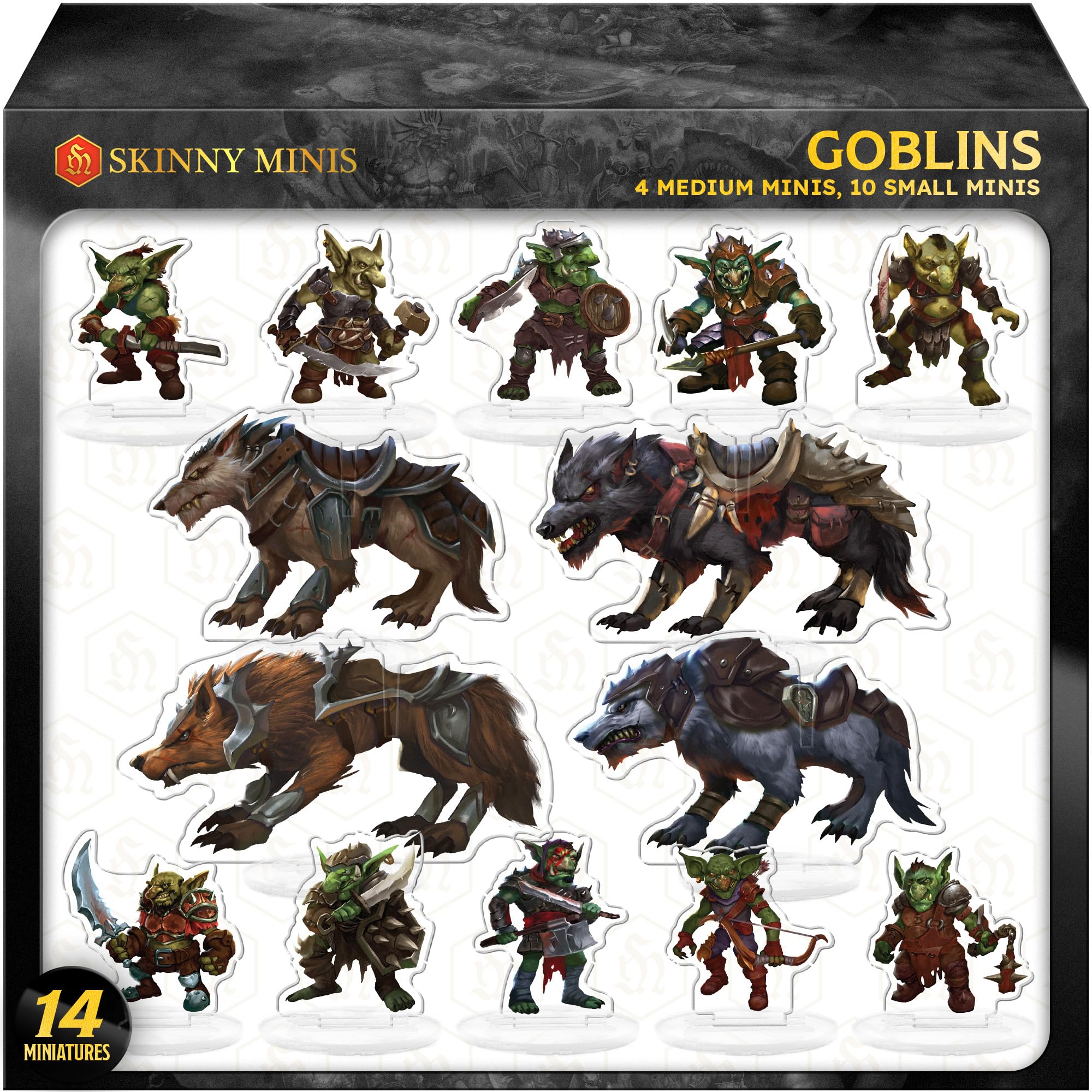 Amazon.com: Skinny Minis D&D-Compatible Miniatures for Dungeon Masters ...