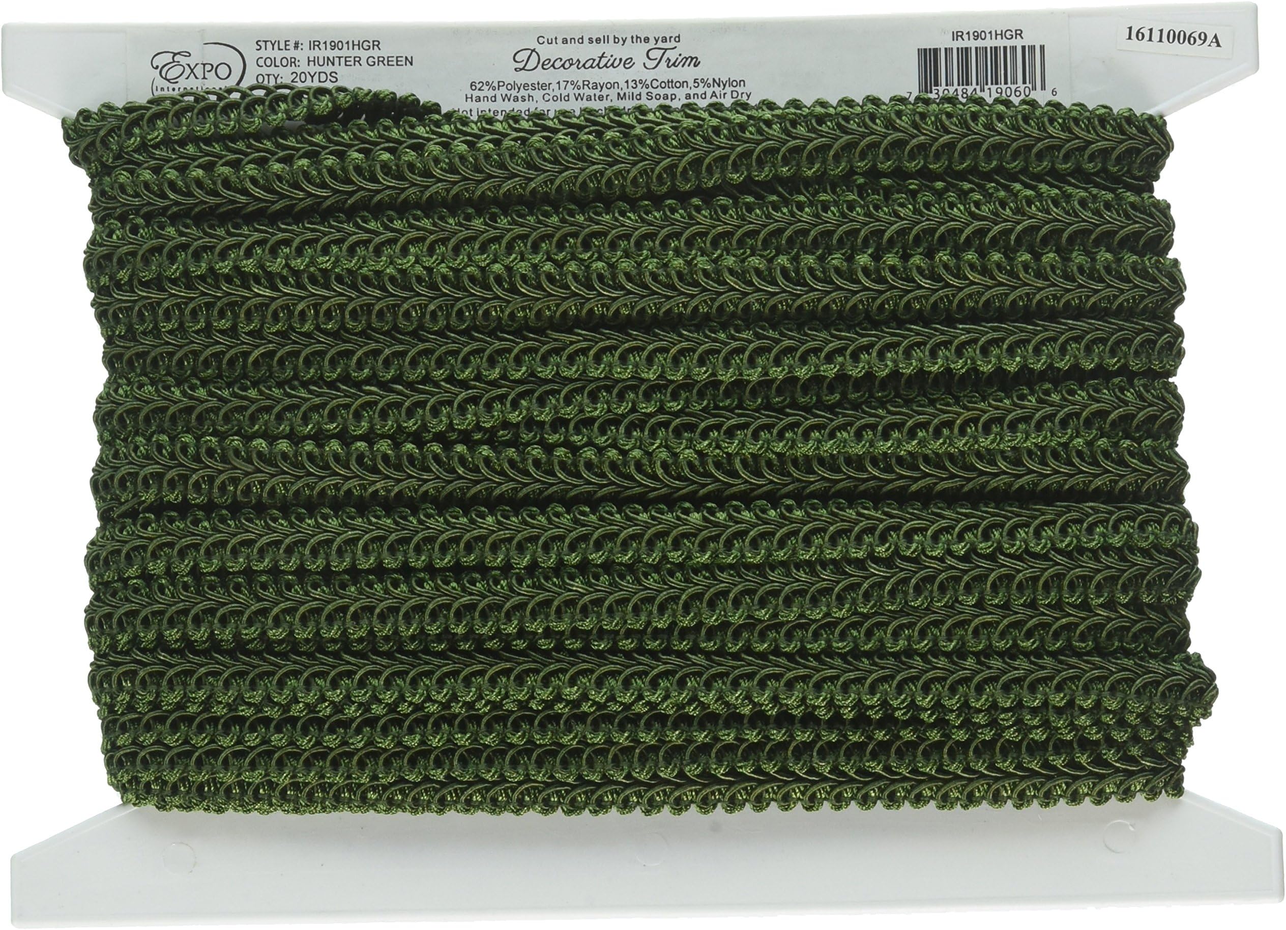 Amazon.com: 1/2" (1cm) Basic Solid Collection Scroll Gimp Braid Trim ...