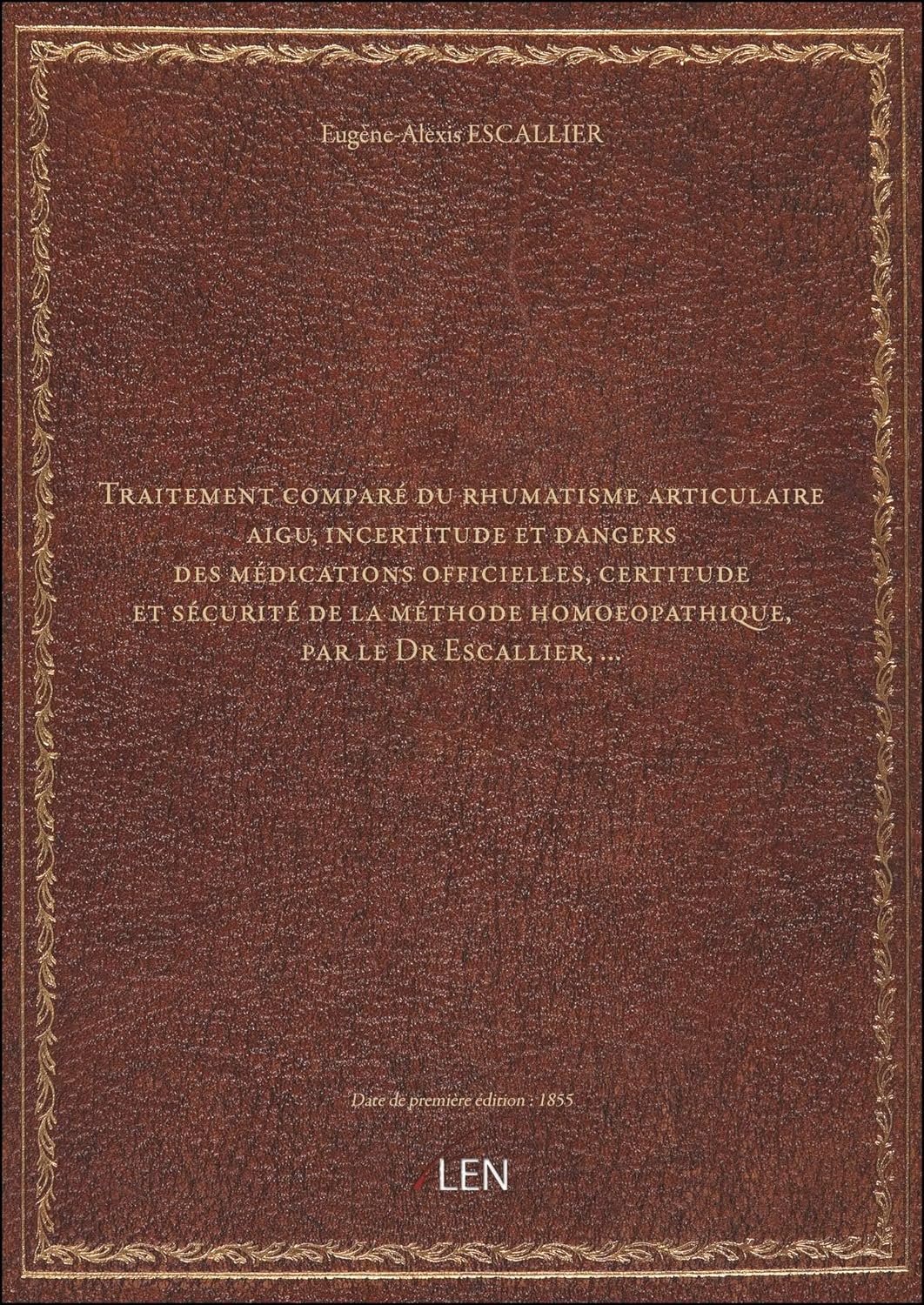 Traitement comparé du rhumatisme articulaire aigu, incertitude et ...