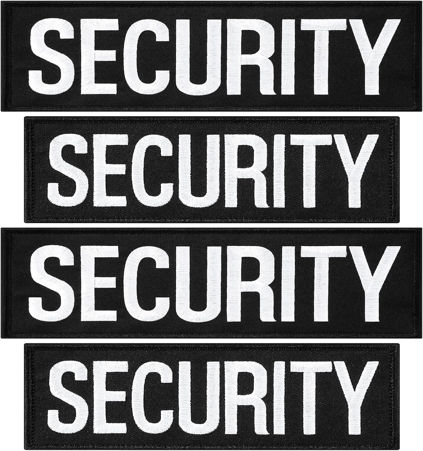 Yinder 4 Pcs Security Patches Hook and Loop 2 Size Durable Security ...