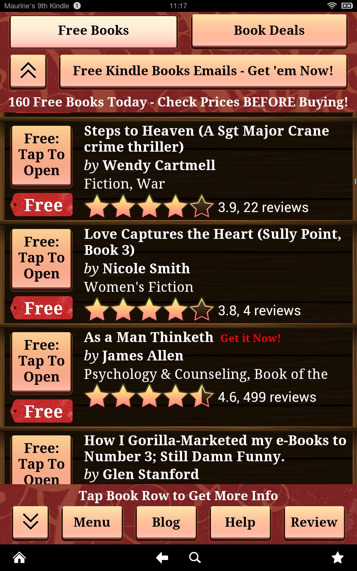 Kindle Fire Books - Free Kindle Books & Kindle Book Deals - App on ...