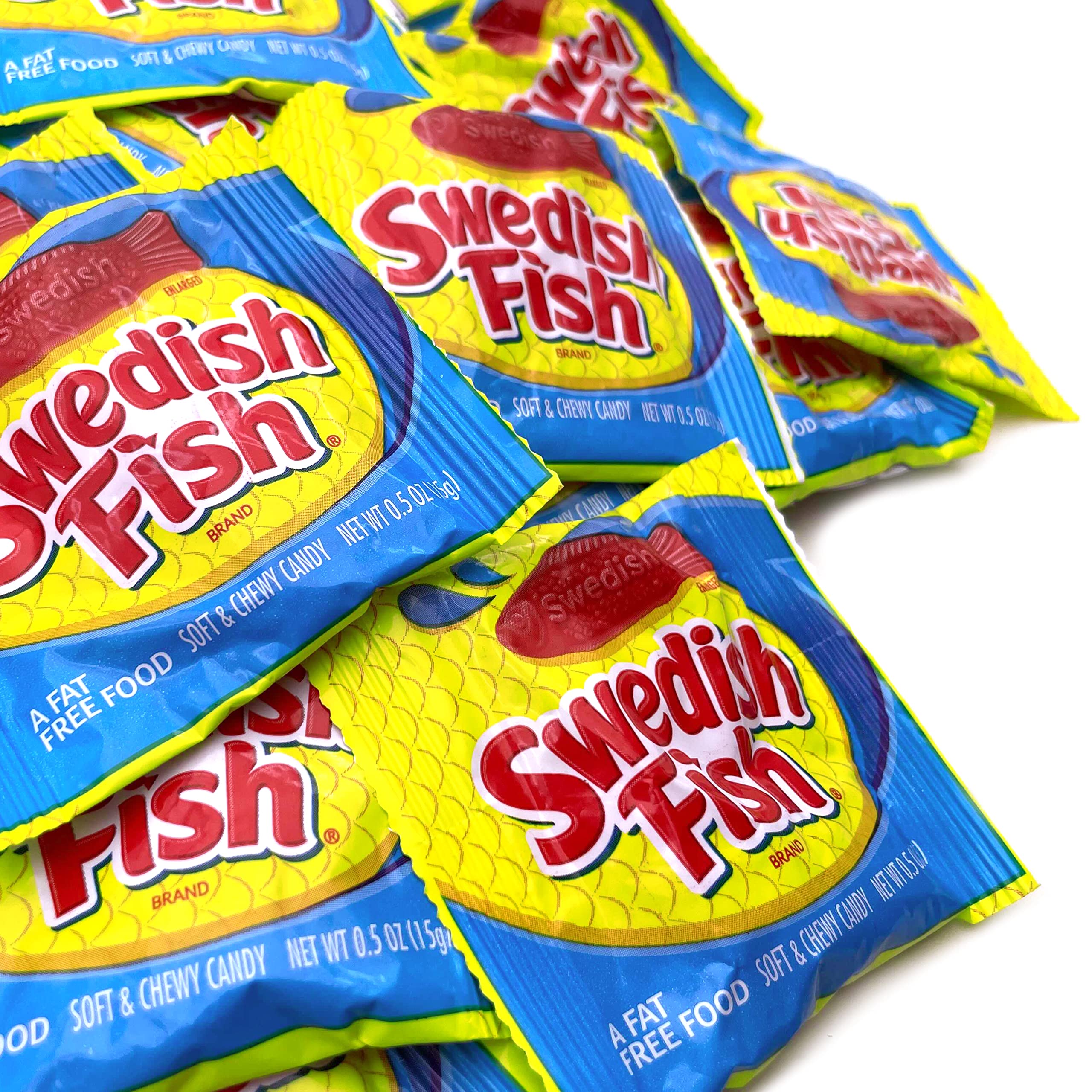 Buy SWEDISH FISH Soft and Chewy Candy, Individually Wrapped Packs, 64 ...