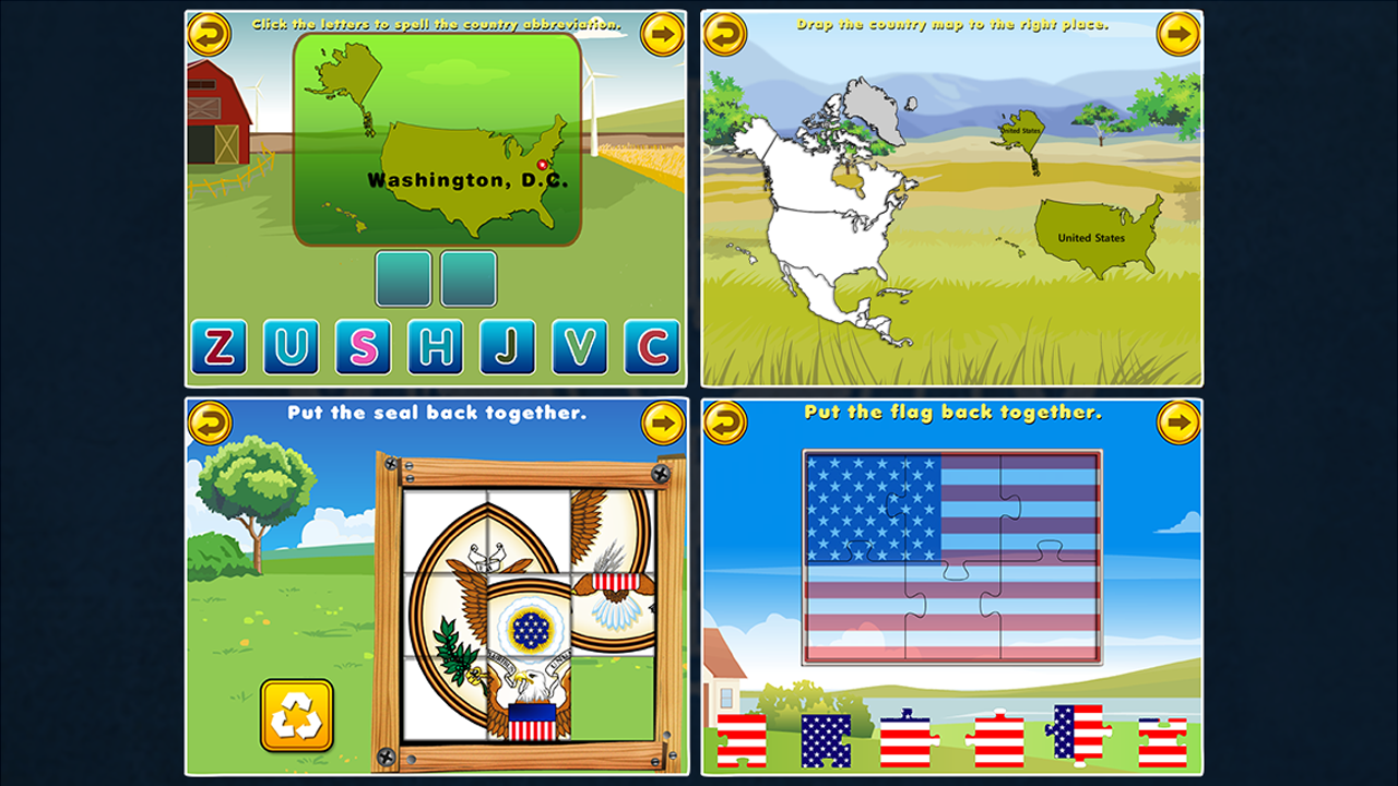 Amazing Countries - World Geography Educational Learning Games for Kids ...