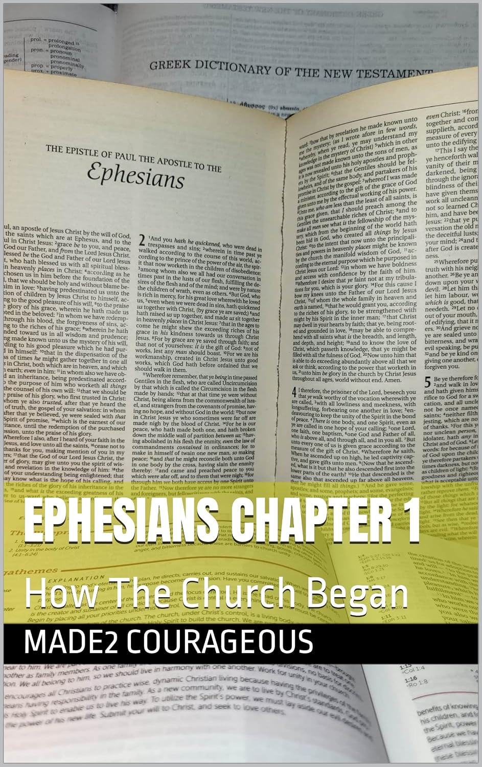 Ephesians Chapter 1: How The Church Began - Kindle edition by ...