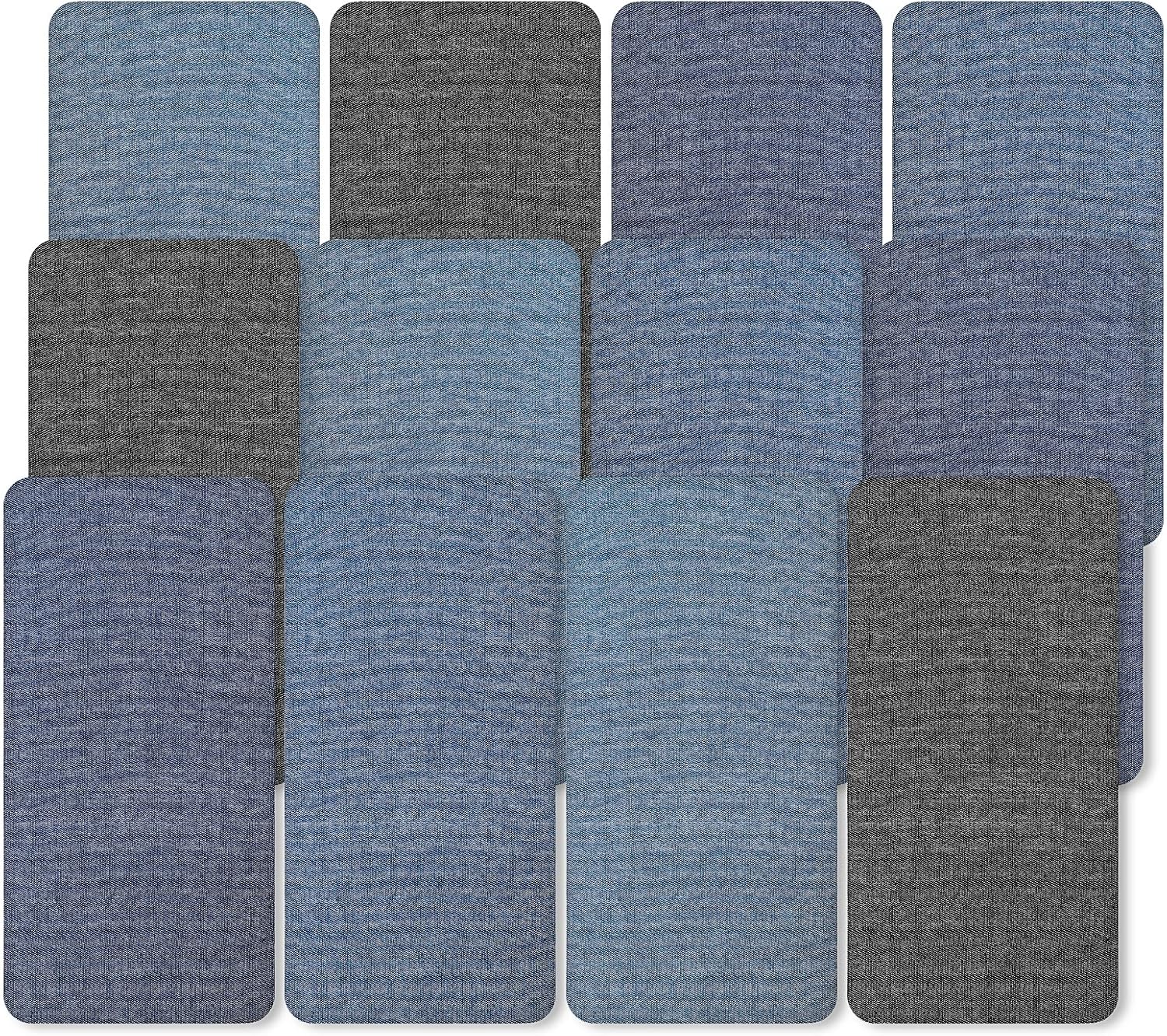 Amazon.com: Tyqour 12Pcs Denim Iron on Patches for Jean Patches Iron on ...