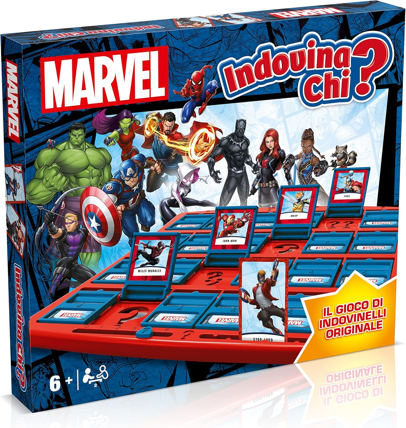 Winning Moves Marvel Indovina Chi? Gioco da tavolo, The Avengers, i ...
