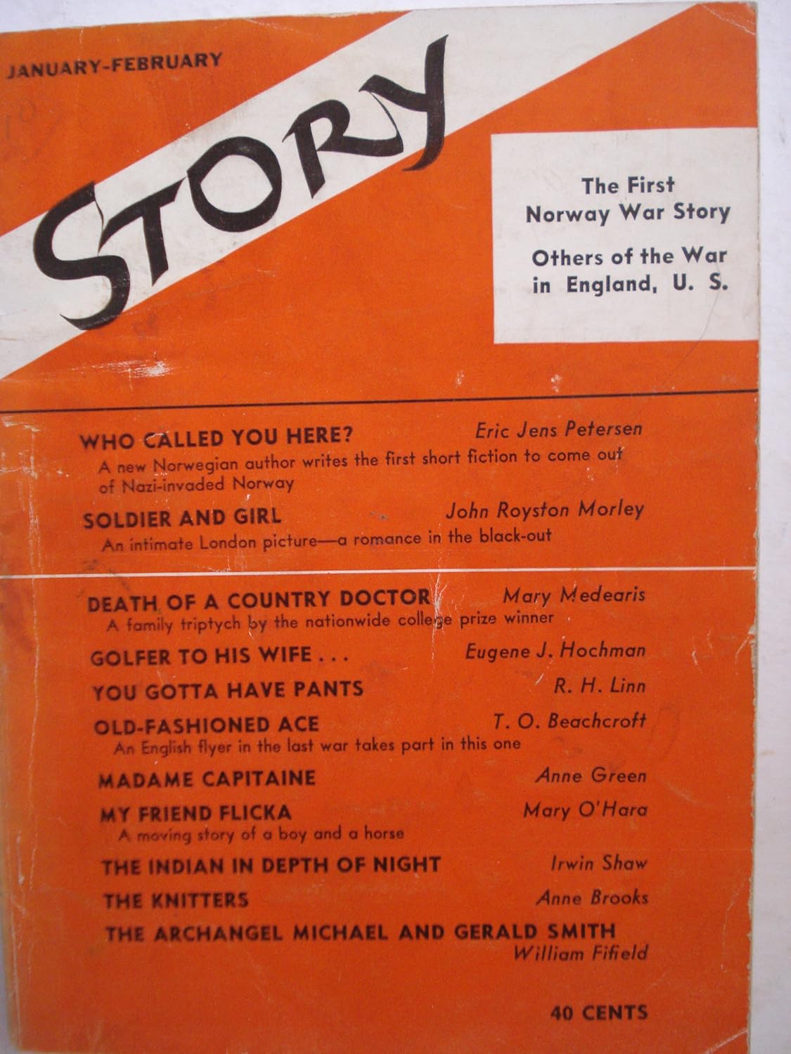 Story The Magazine Of The Short Story January February 1941 Story story-the-magazine-of-the-short-story-january-february-1941-story