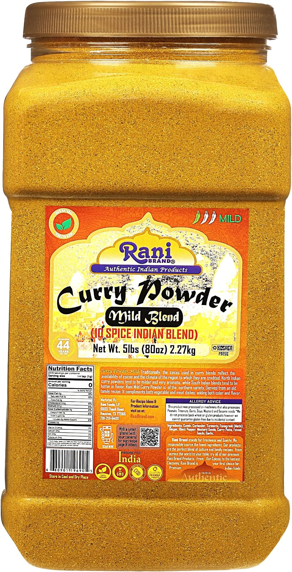 Amazon.com : Chief Curry Powder - 3oz - 3 PACK by Chief Brand Products ...