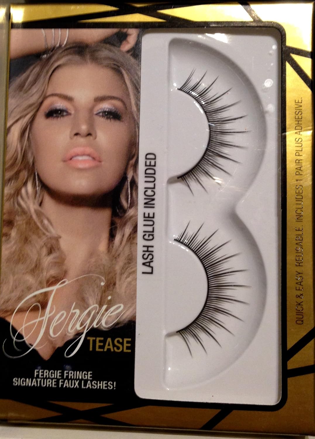 Amazon.com: Wet N Wild Fergie Fringe Siganture Faux Lashes-Tease, (Pack ...
