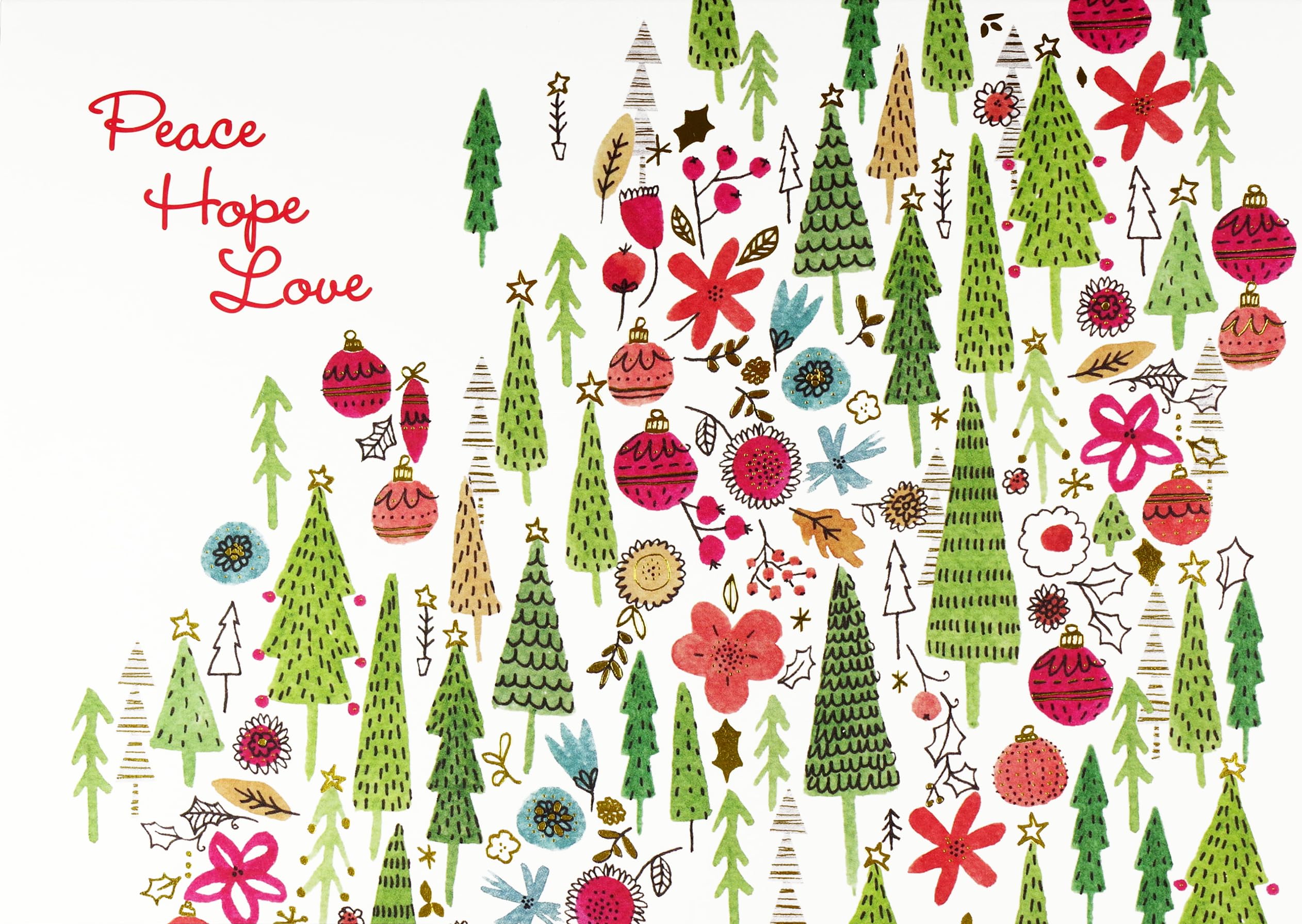 Amazon.com: Merry Medley Deluxe Boxed Holiday Cards (Christmas Cards ...