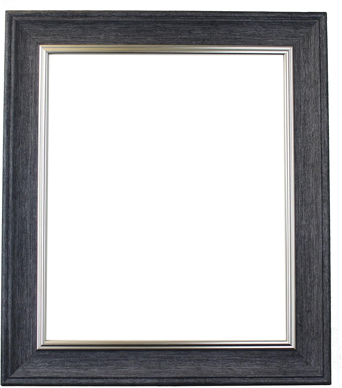 FRAMES BY POST Scandi Vintage Charcoal Grey Picture Photo Frame 8 x 6 ...