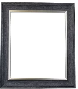 Amazon.com - FRAMES BY POST Scandi Vintage Charcoal Grey Picture Photo ...