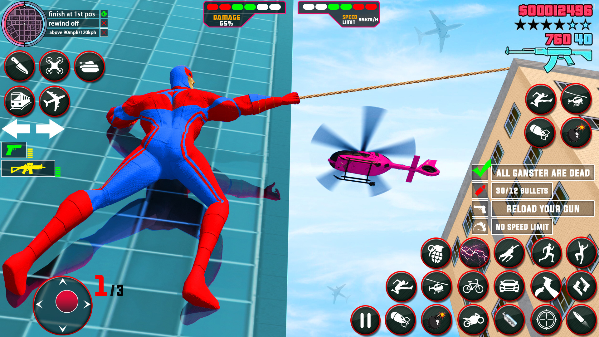 Spider Hero Games - Rope Hero Spider Hero Man Games - App on Amazon ...