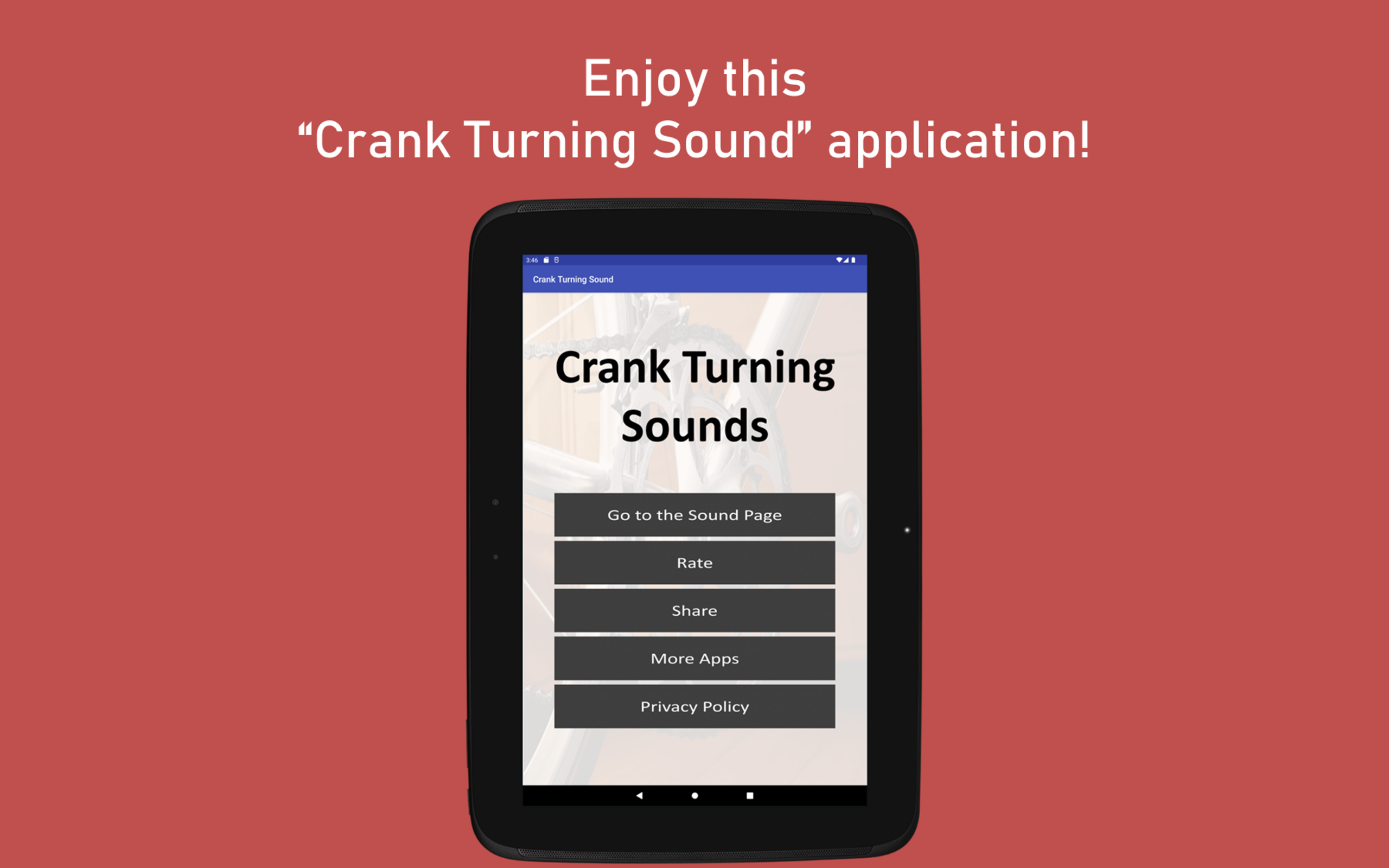 Crank Turning Sound - App on Amazon Appstore