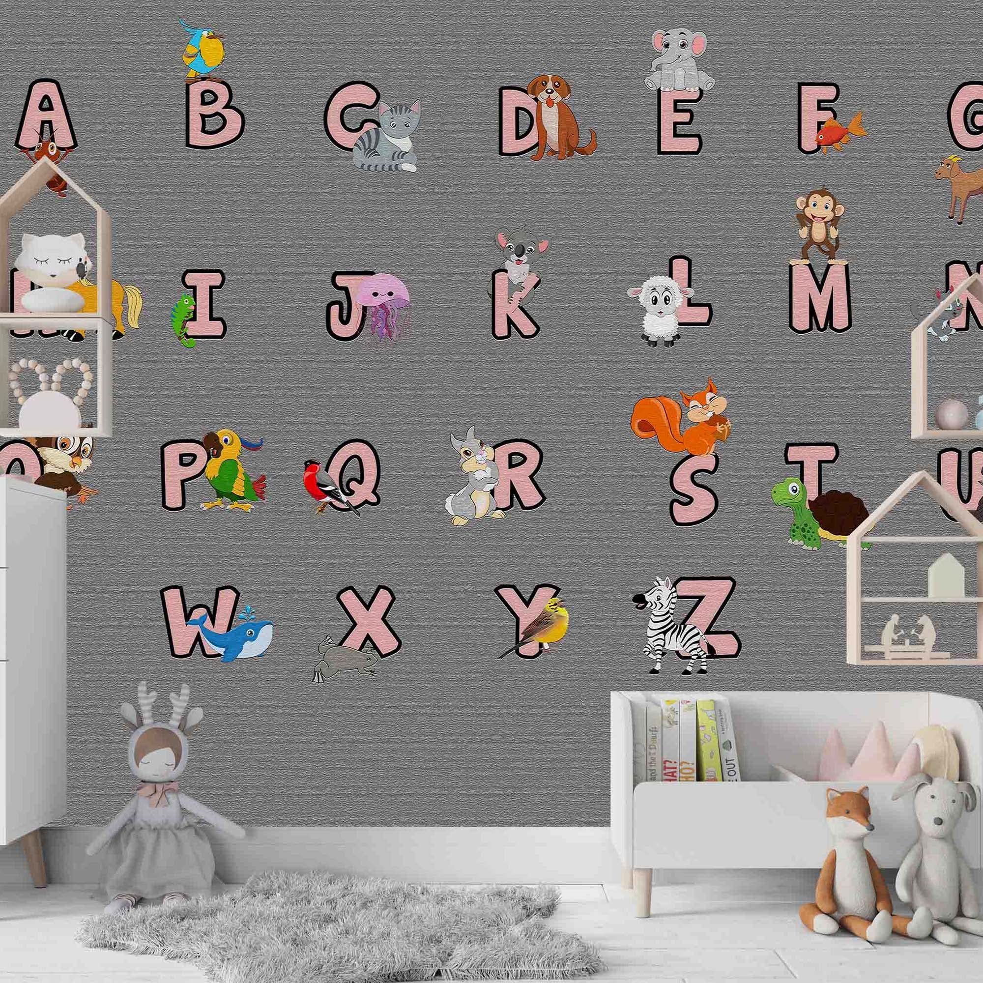 Alphabet Wallpaper For Kids ABC Kids Wallpaper In Dubai, Abu Dhabi