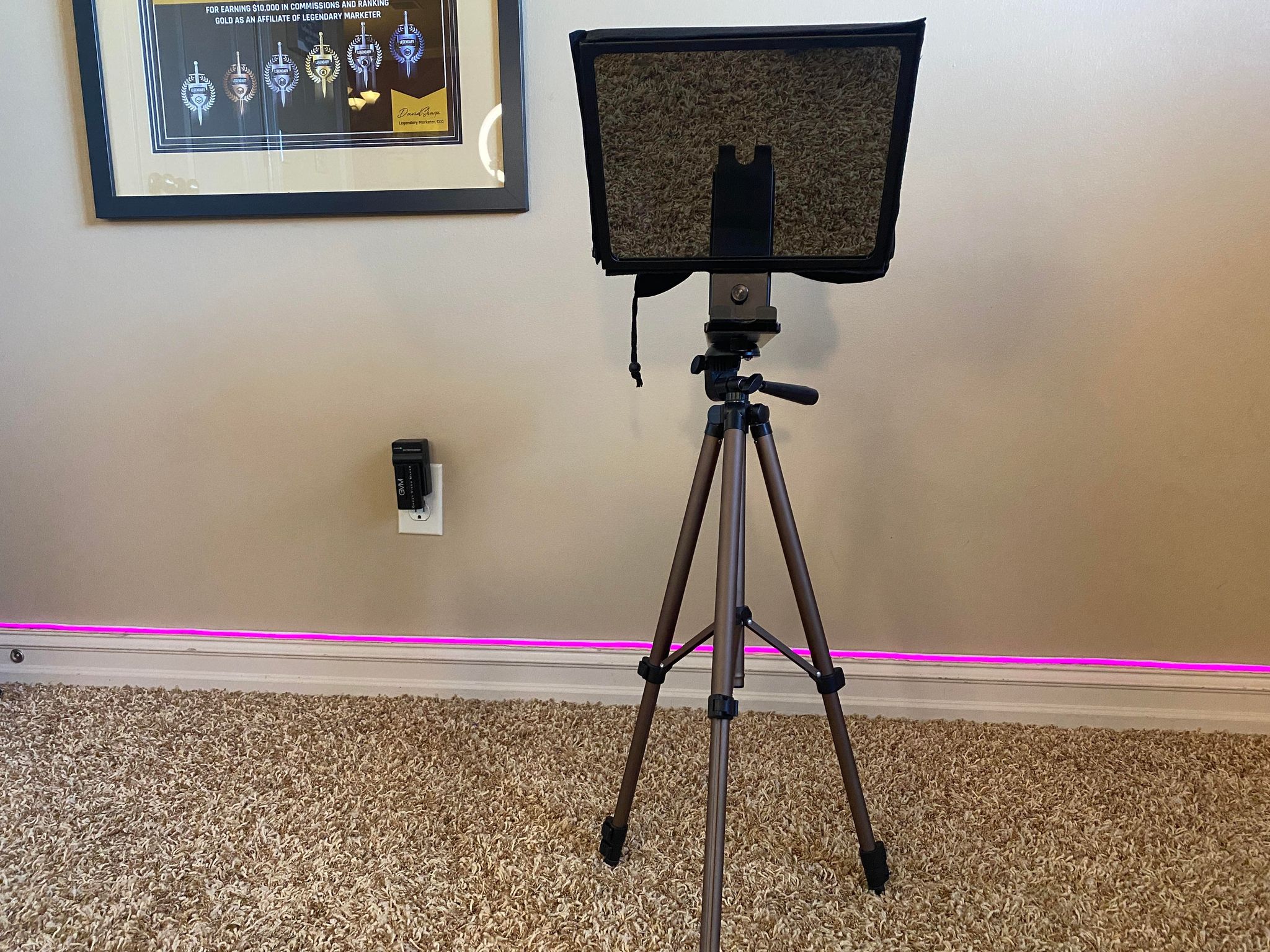 Watch BEST Teleprompter On The Market. How To Assemble and Operate on ...
