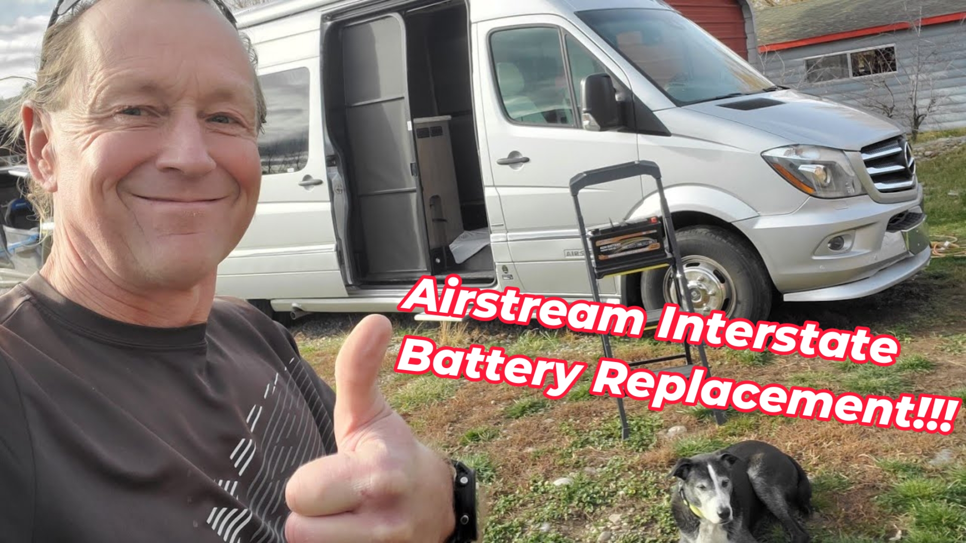 Watch Our Rig!! replacing the starter battery on our Sprinter!! Livin ...