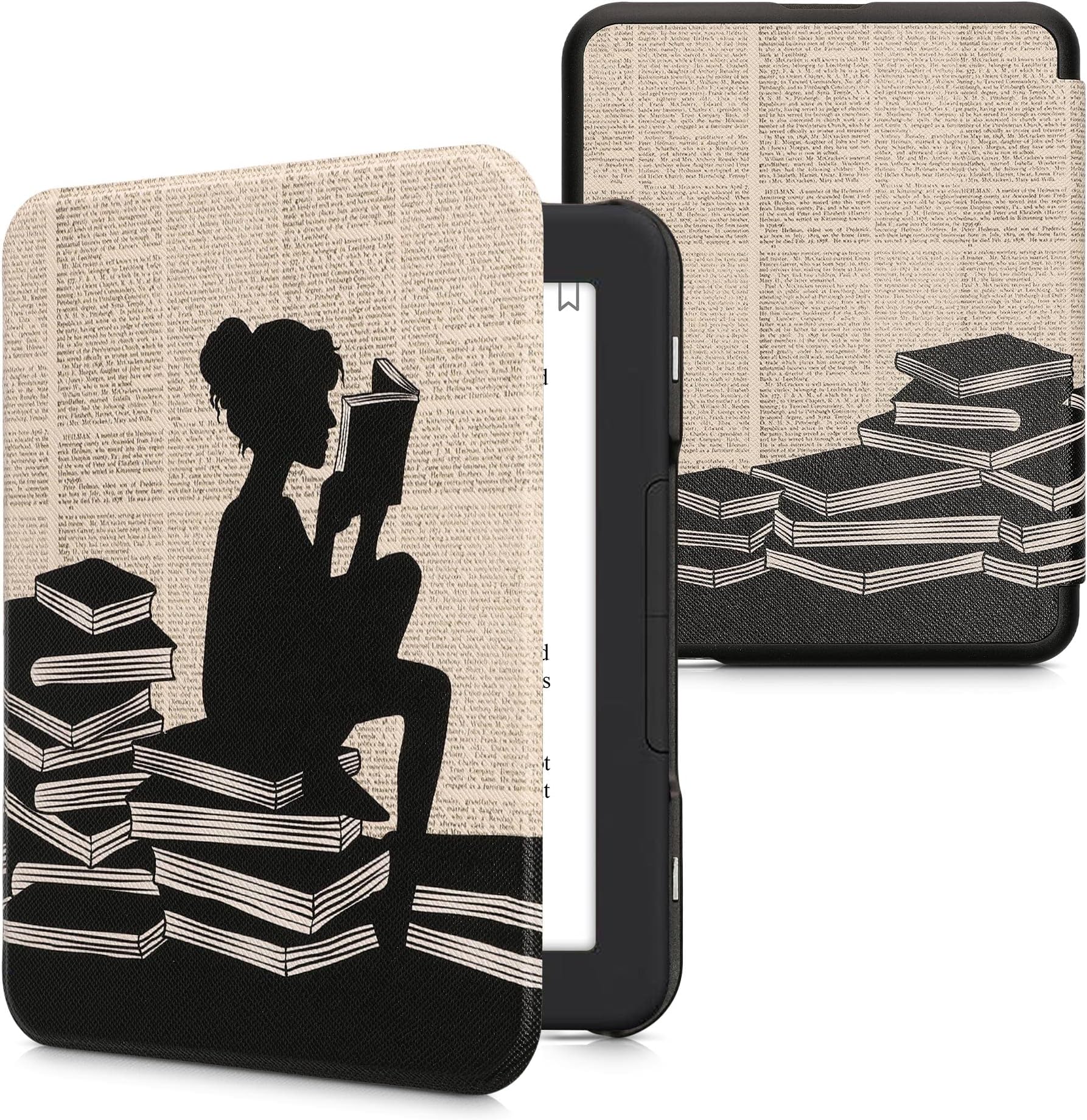 Amazon.com: kwmobile Case Compatible with Barnes & Noble NOOK Glowlight ...