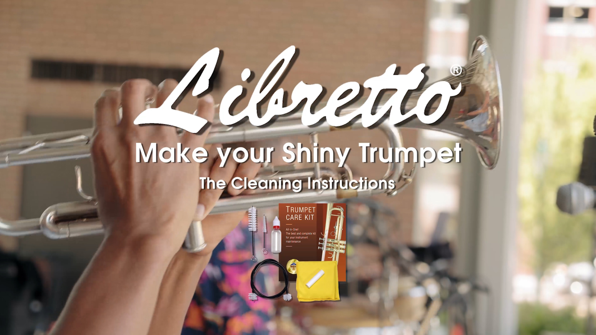 Watch How to clean your trumpet with Libretto trumpet care kit on ...