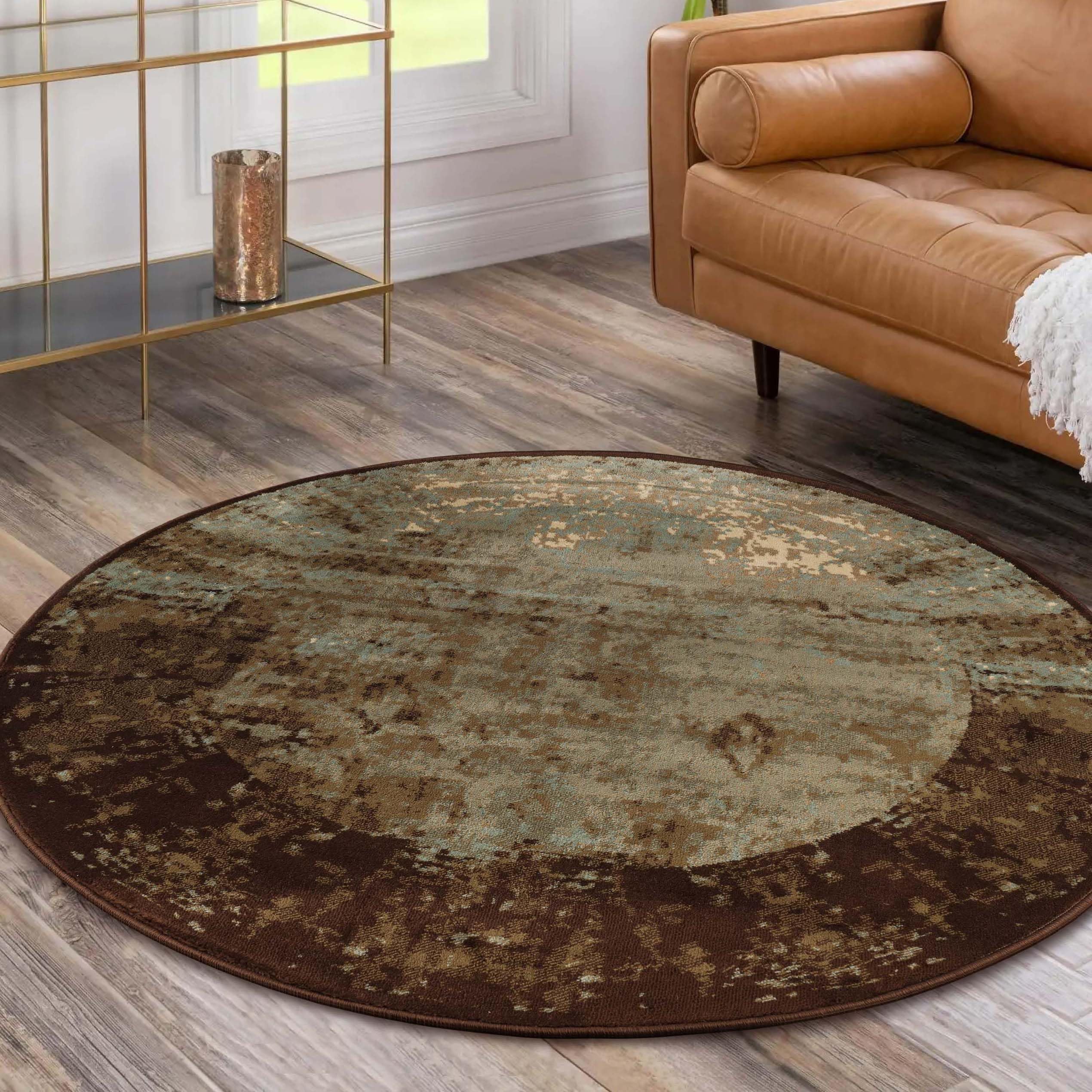 Amazon.com : Superior Indoor Area Rug, Jute Backed Modern Abstract Rugs ...