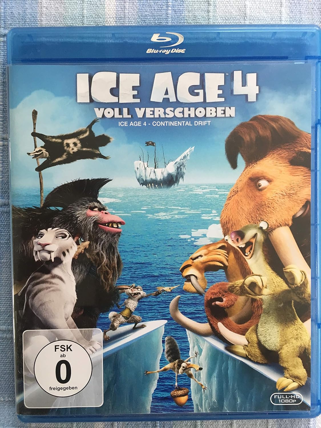 Ice Age 4-VOLL verschoben [Blu-Ray] [Import]: DVD et Blu-ray : Amazon.fr