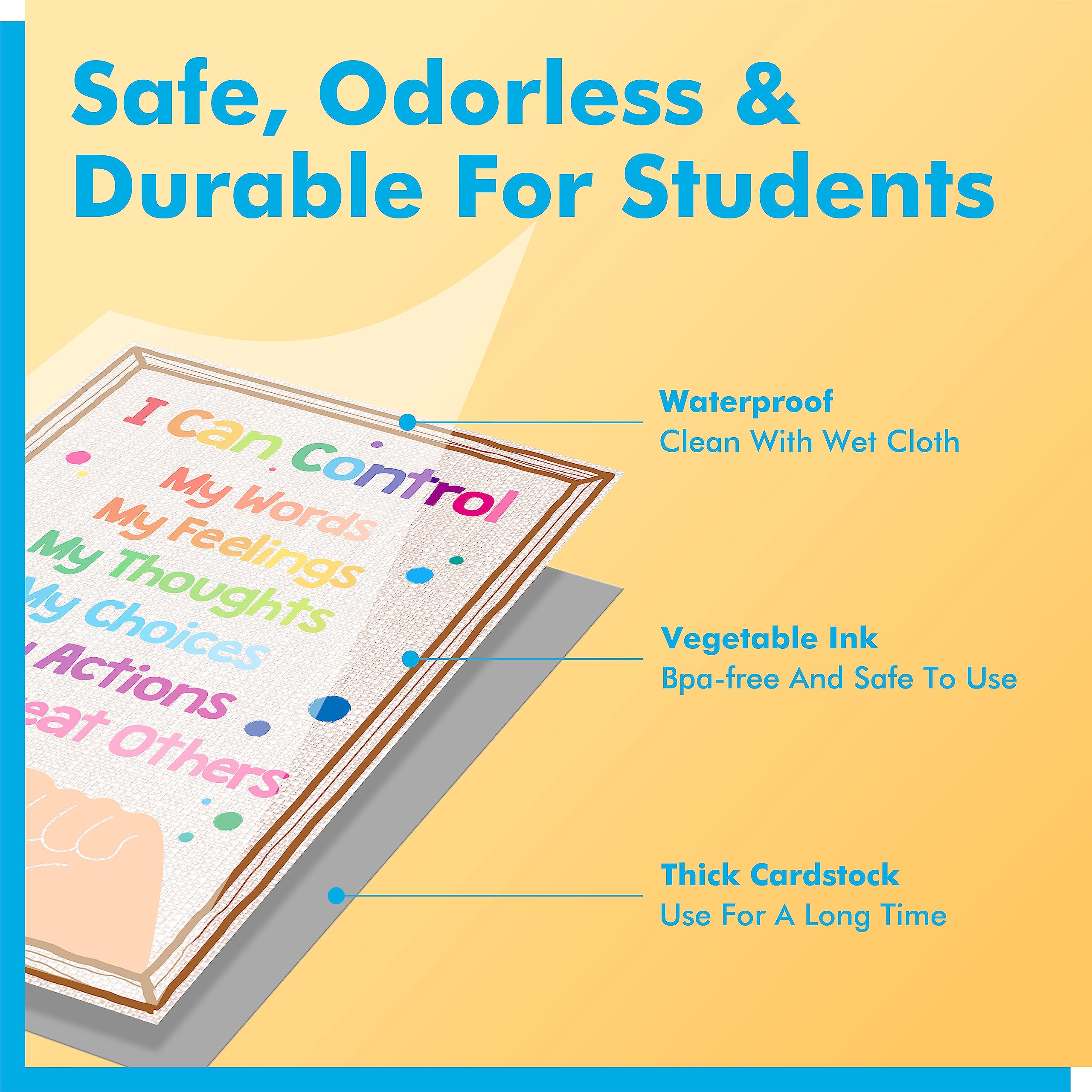 Snapklik.com : 22 PCS Calming Corner Posters, Mental Health Poster ...