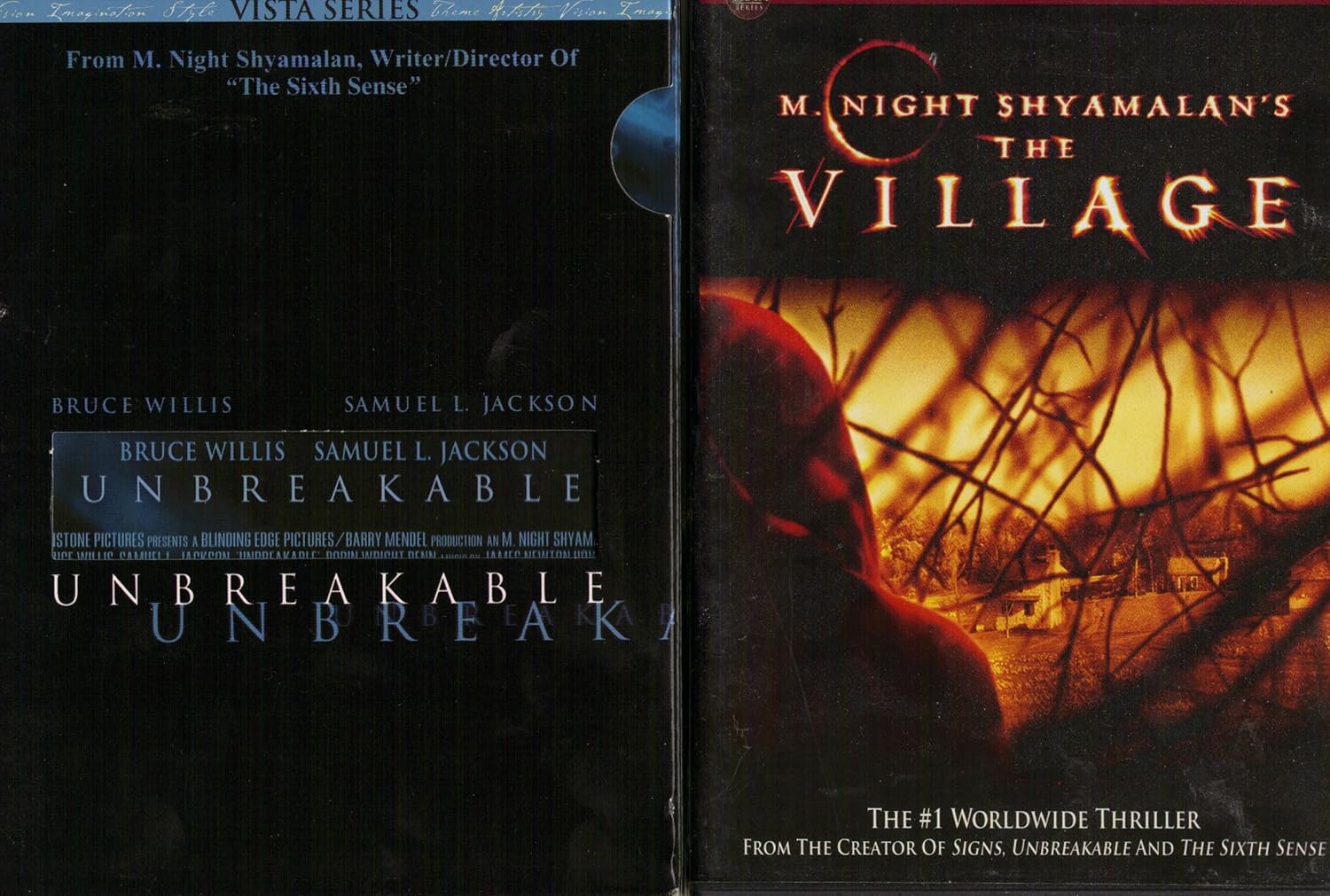 Unbreakable , the Village : M. Night Shyamalan 2 Pack Collection ...