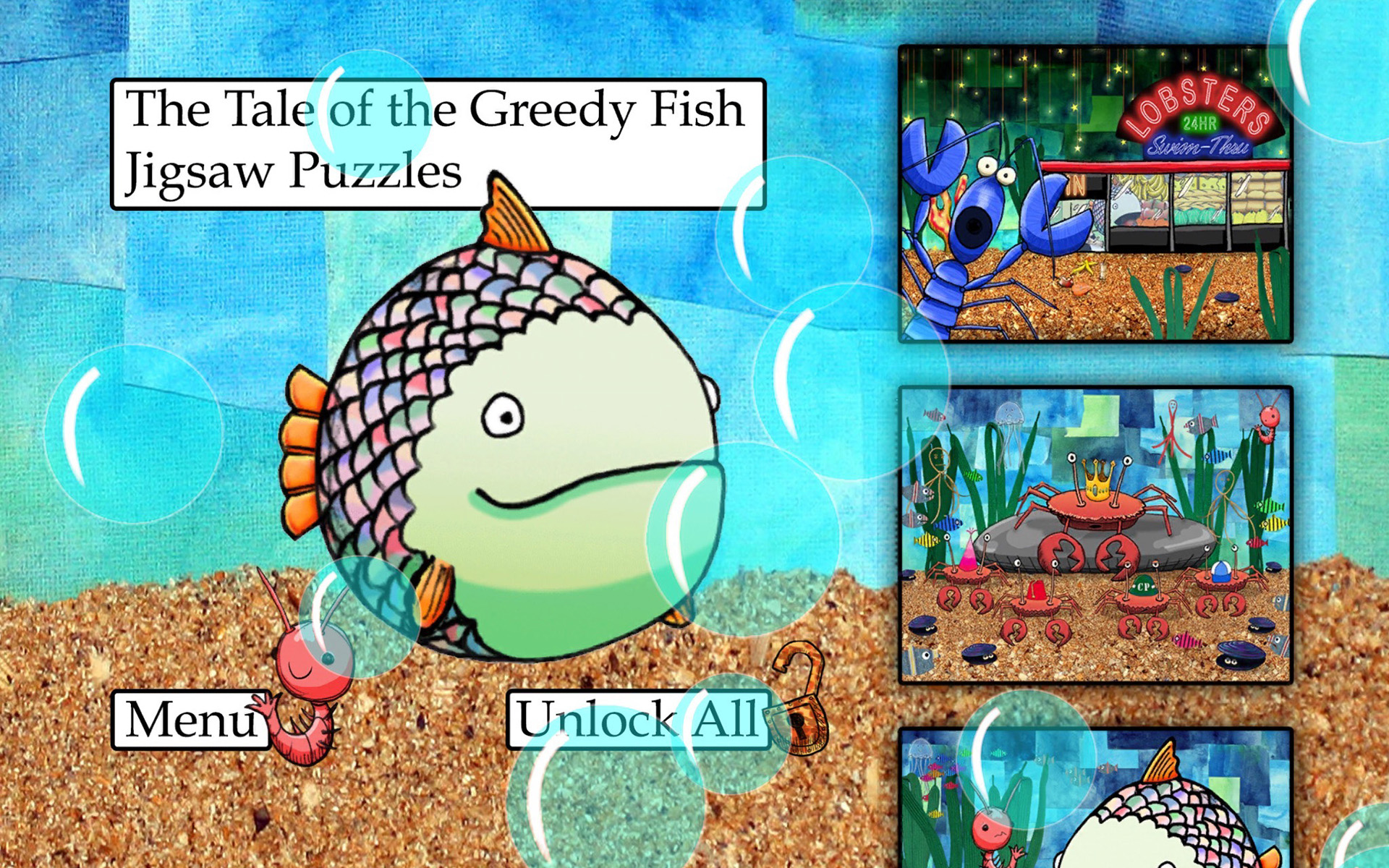 Greedy Fish Kids Jigsaw Puzzle - App on the Amazon Appstore