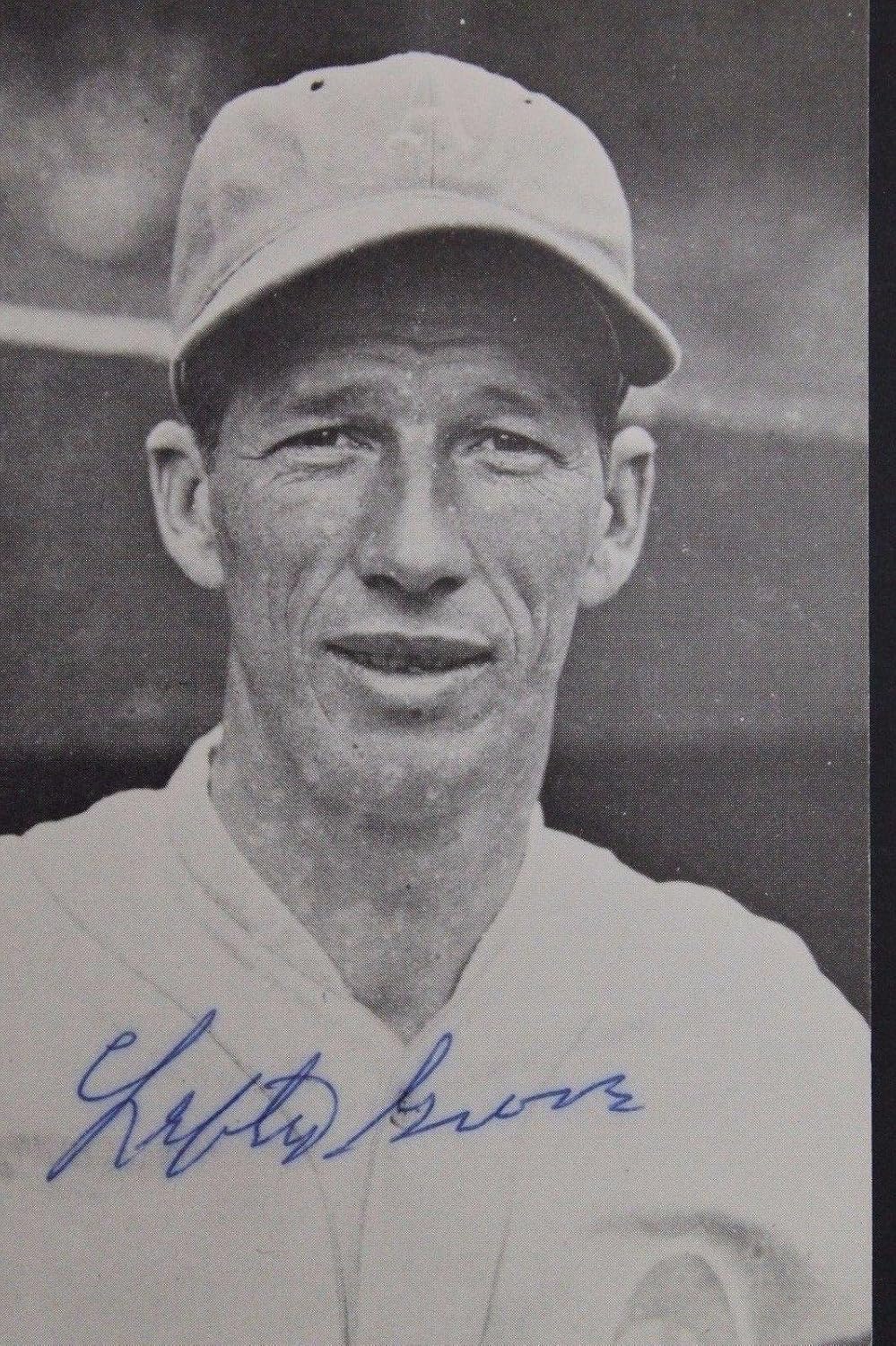 Lefty Grove (d.1975) HOF Red Sox Autographed 3x5 1973 TCMA Card JSA COA ...