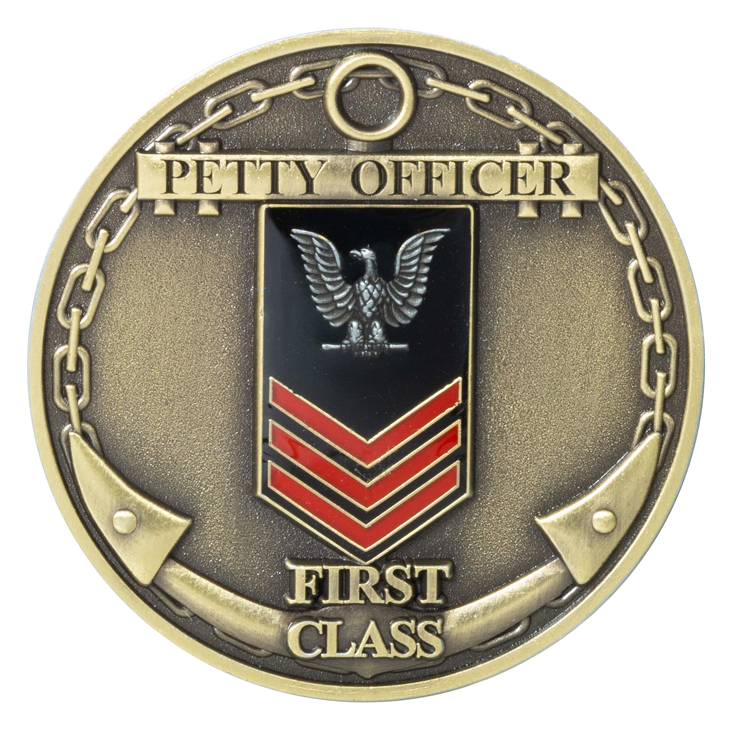 Amazon.com: United States Navy Petty Officer First Class Rank Challenge ...