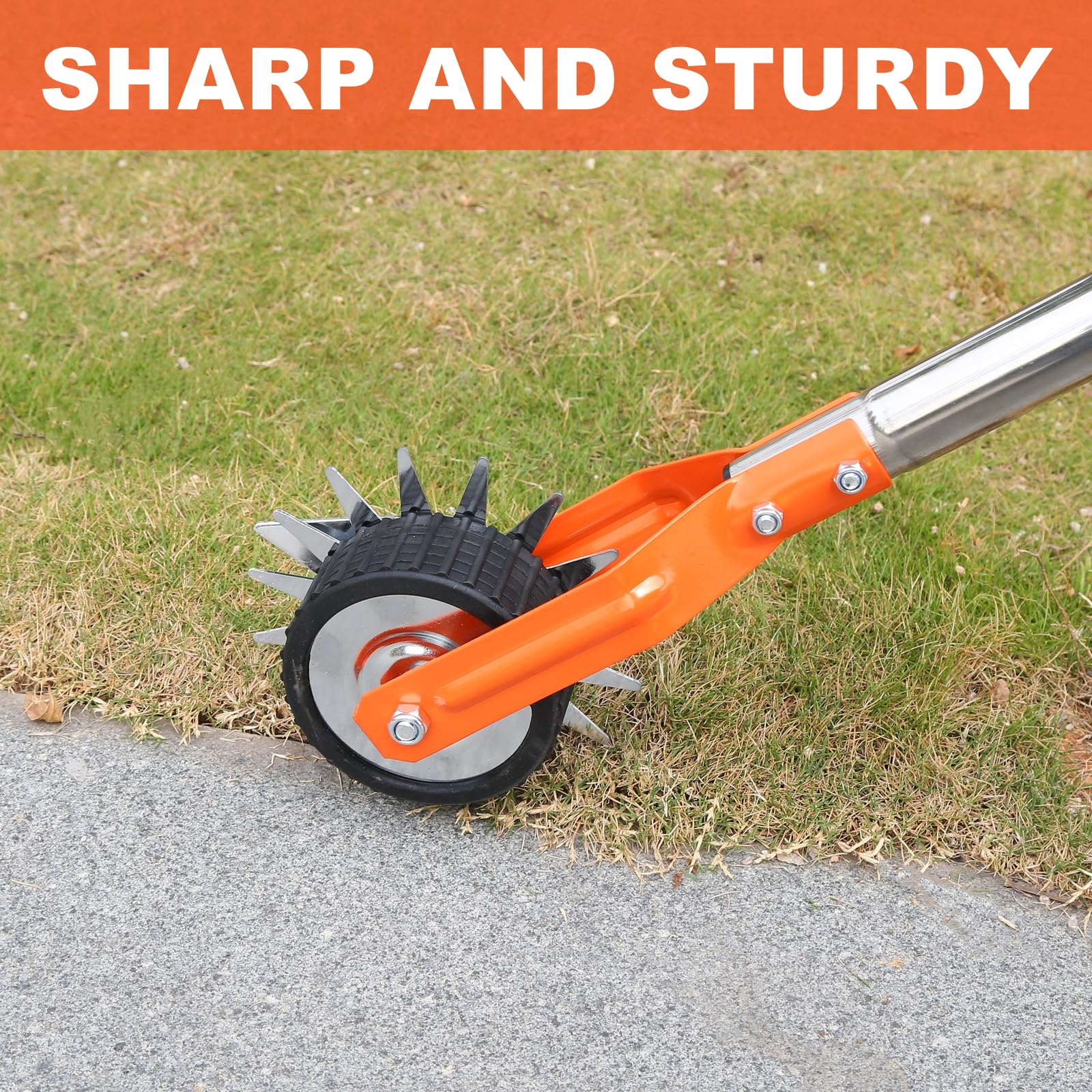 Snapklik.com : Mempa Sidewalk Manual Lawn Edger, Wheel Rotary Edger ...