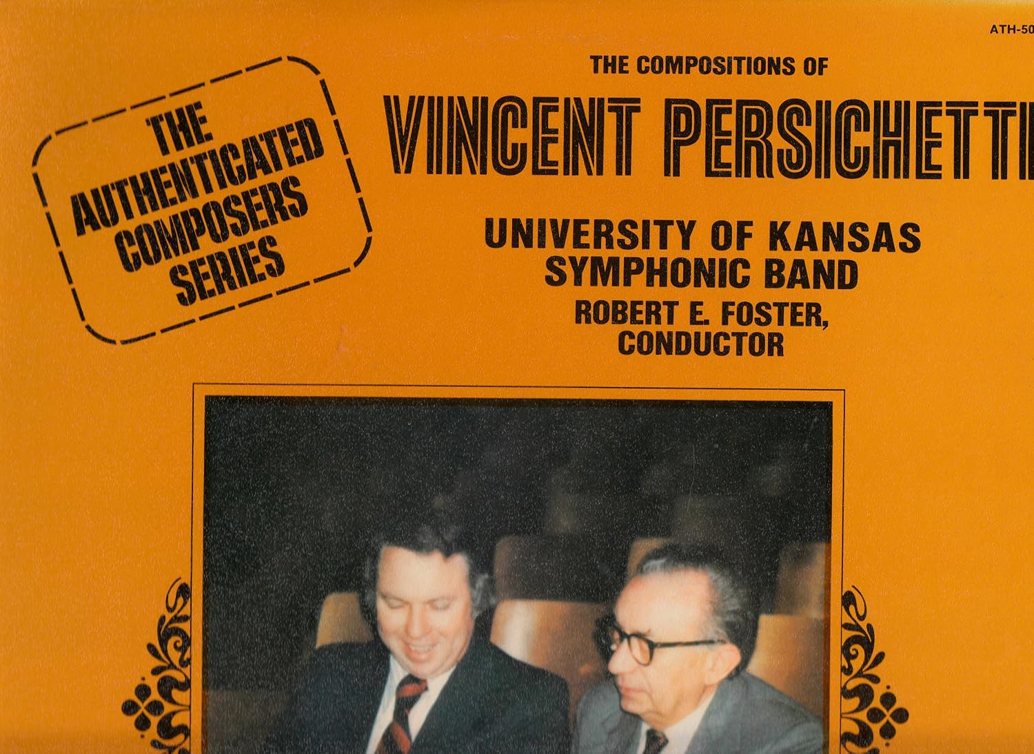 Vincent Persichetti, Robert E Foster, University of Kansas Symphonic ...