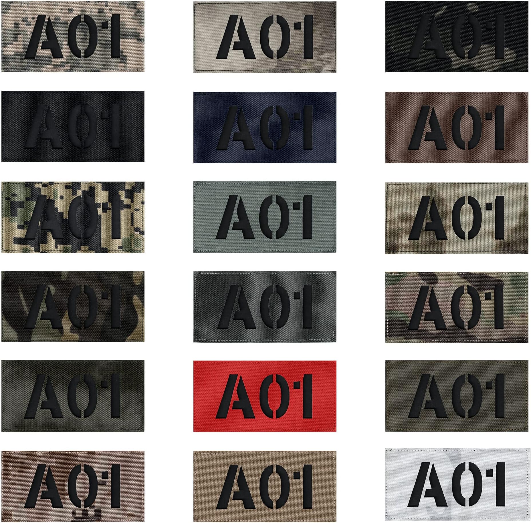 Amazon.com: Infrared IR Call Sign Reflective Patch, Customizable A4-2 ...