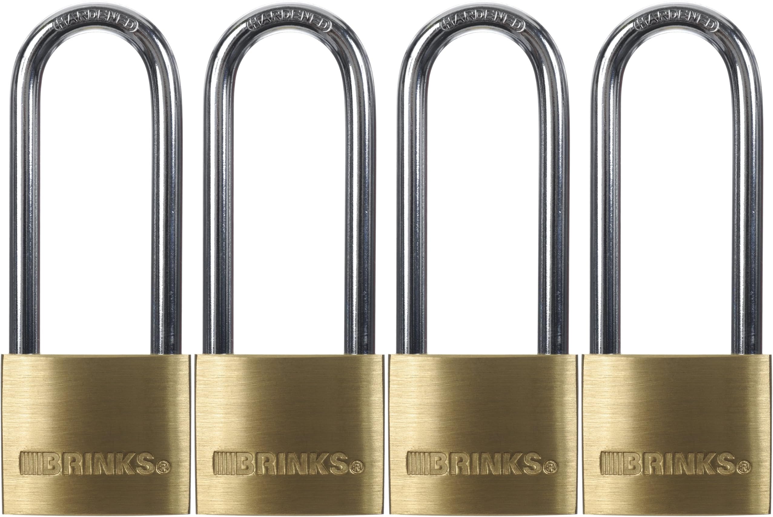 Em-D-Kay #2400, 1-1/2" Body Solid Brass Padlock with 2-1/2" Shackle ...