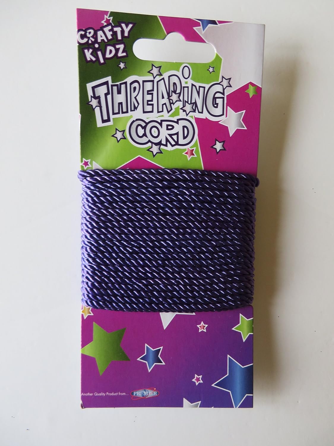 THREADING CORD 2MM PURPLE/ 6 METRES : Amazon.co.uk: Toys & Games