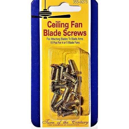 The Hillman Group 59726 Satin Nickel Fan Blade Screw 10-24 x 1/2, 16 ...