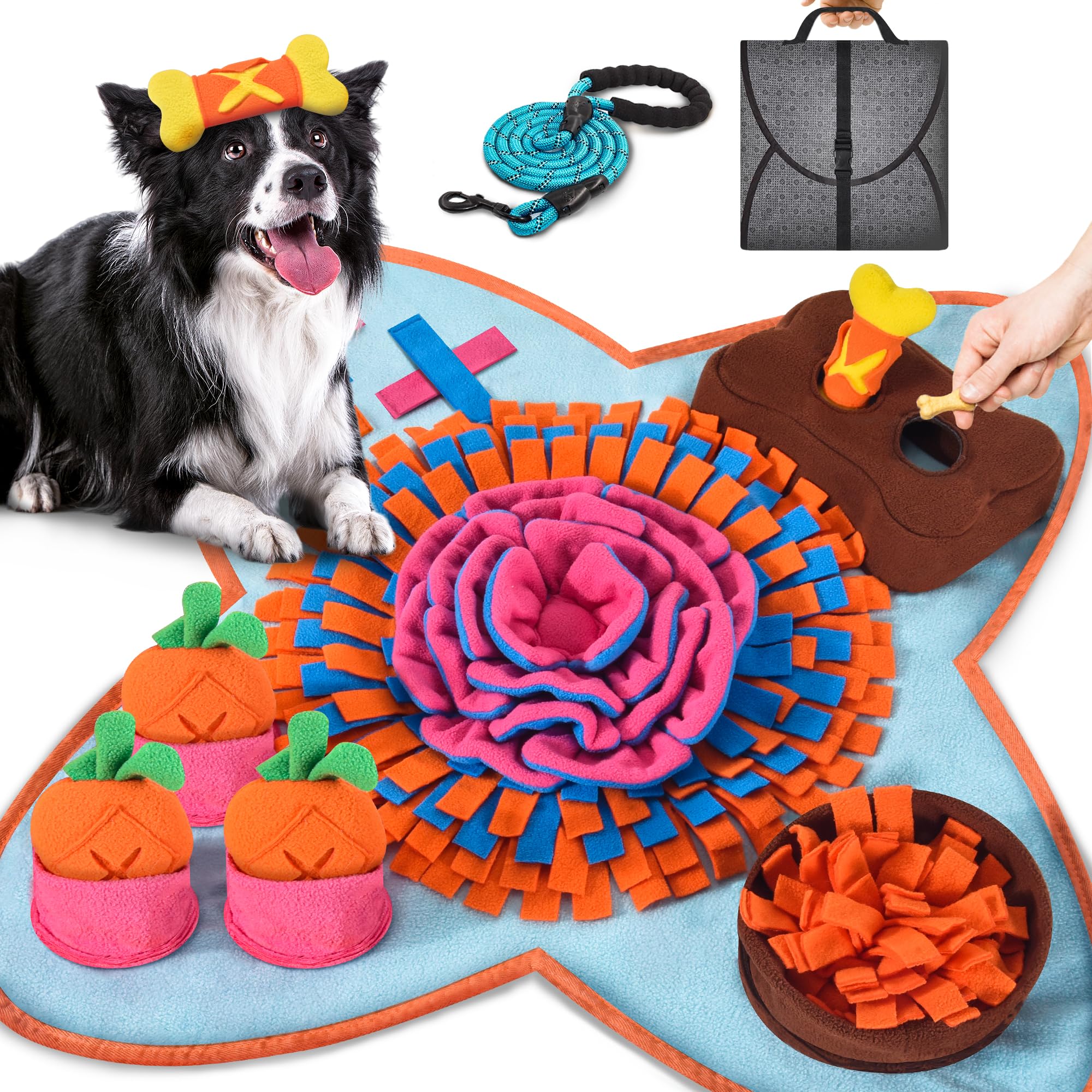 Amazon.com: Snuffle Mat for Dogs 32''X20'' Snuffle Mat for Large Dogs ...