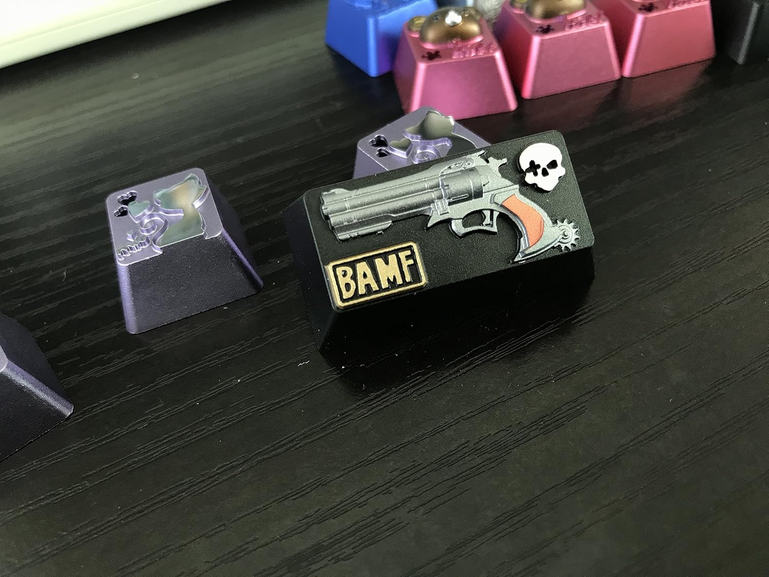 All Decor Overwatch Theme Keycaps Hand-Engraved Aluminium Alloy ...